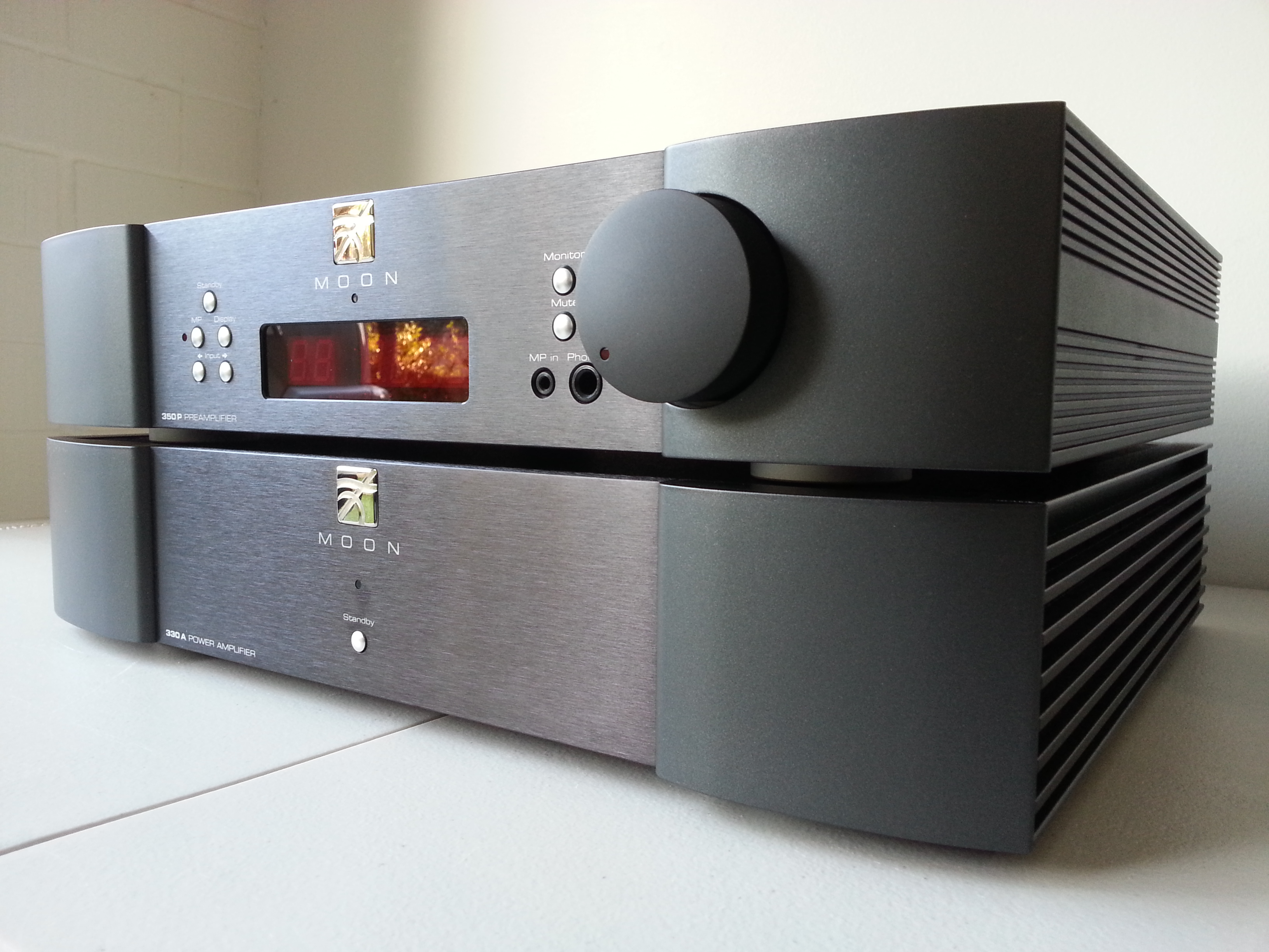 WITHDRAWN OR RELISTED: FS: Simaudio Moon 350P Preamplifier & 330A Power ...