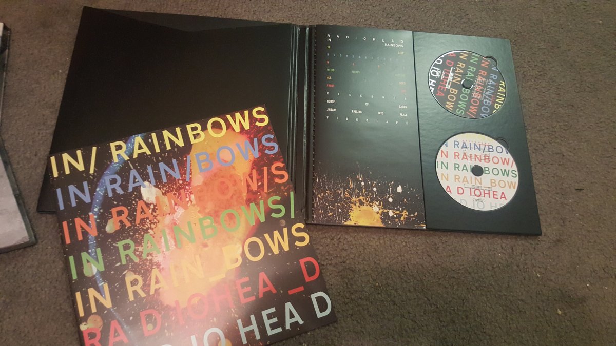 SOLD: FS: REDUCED! Radiohead - In Rainbows Box Set - 2LP 45rpm - as new ...