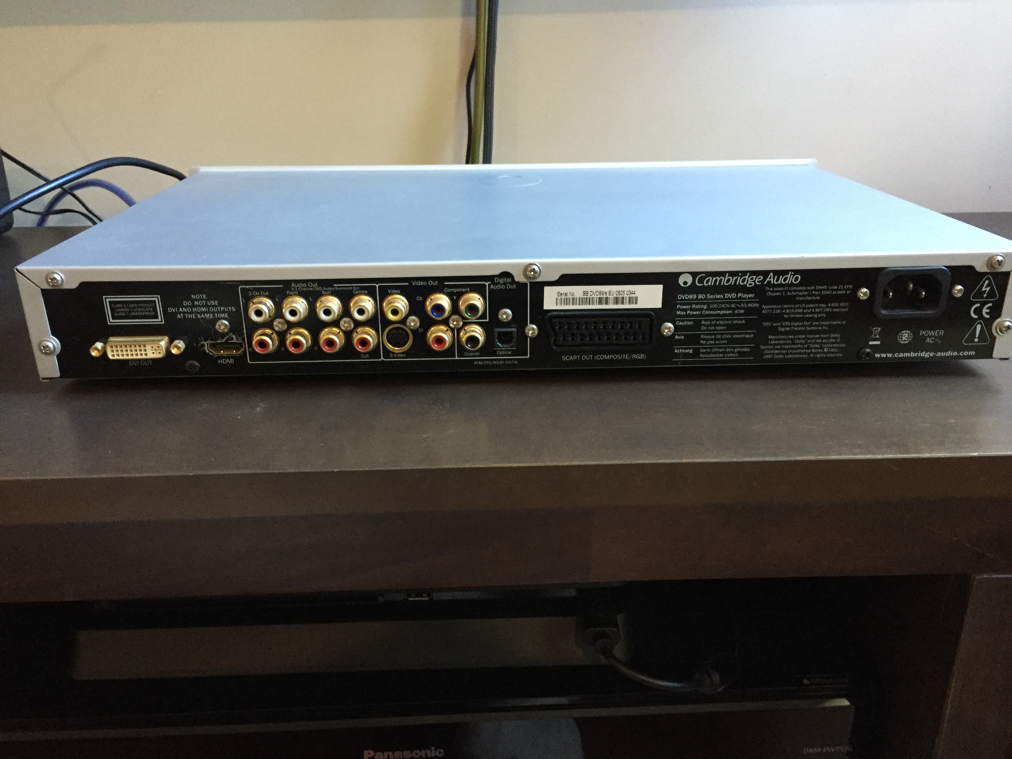 Cambridge Audio DVD 89 CD/SACD/DVDA player |﻿ Stereo, Home Cinema ...