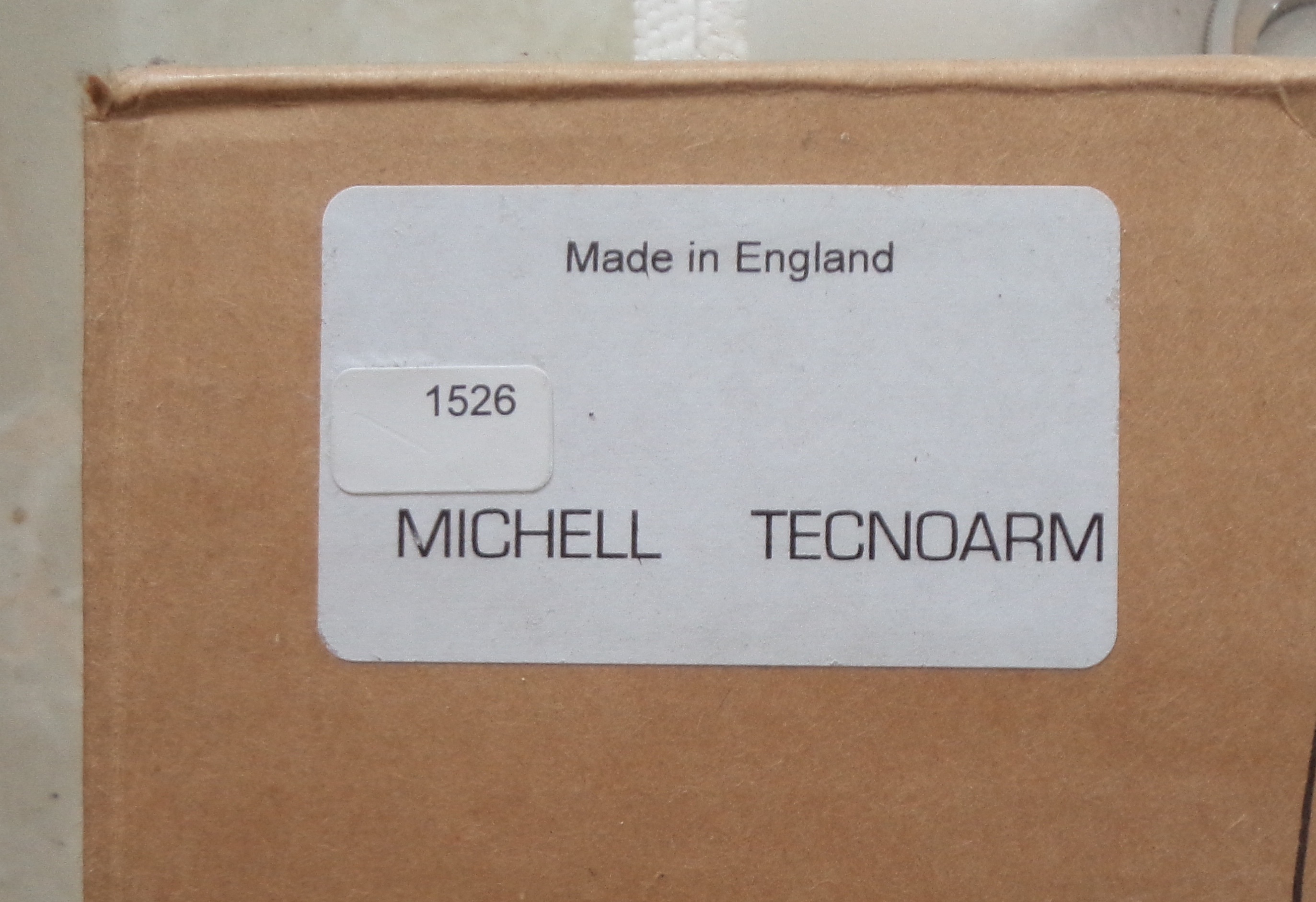 SOLD: Michell Tecnoarm A (original based on Rega RB250 tonearm ...