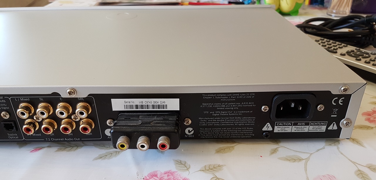 SOLD: Cambridge Audio DVD 99 Disc Player (DVD, DVD-Audio, SACD, CD, USB ...