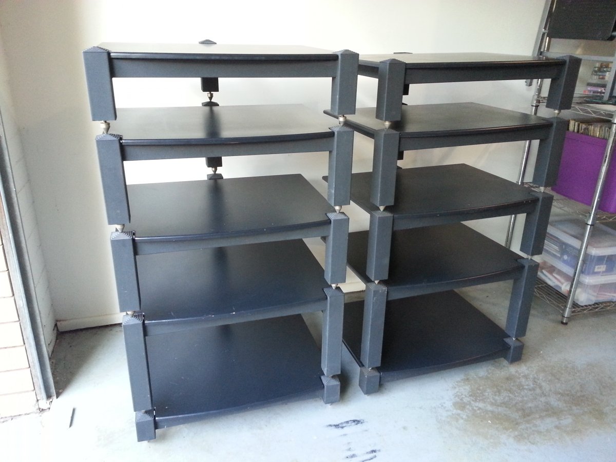 SOLD: PRICE DROP: 5 Tier Lovan Sovereign Modular Racks x 2 - Stereo ...