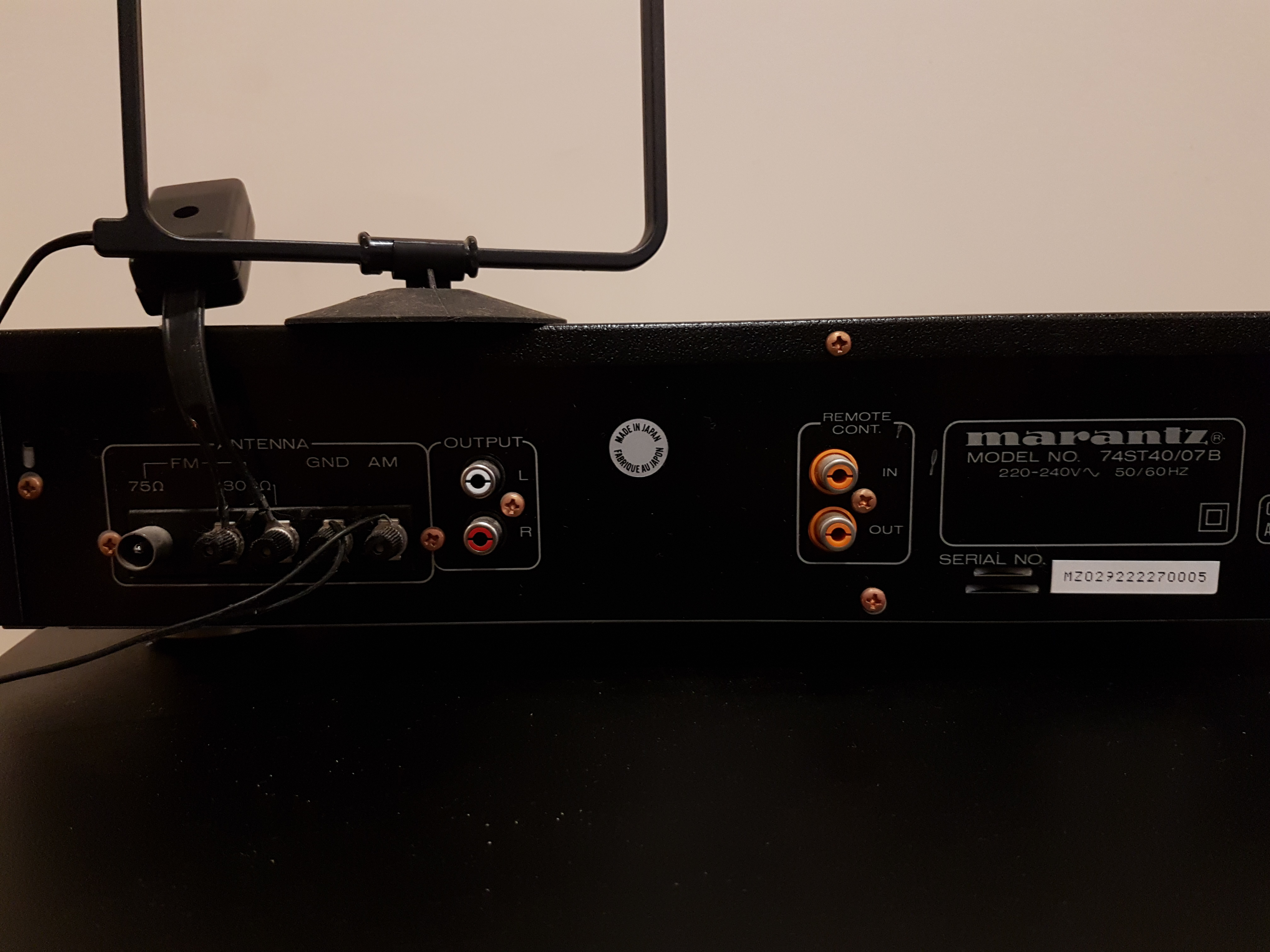 SOLD: Free: Marantz ST40 Tuner [Syd] Pickup only - Stereo, Home Cinema ...