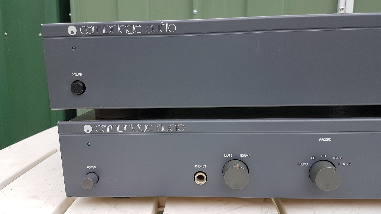 SOLD: FS: Cambridge audio pre + power amplifier A100 C100 - Stereo ...