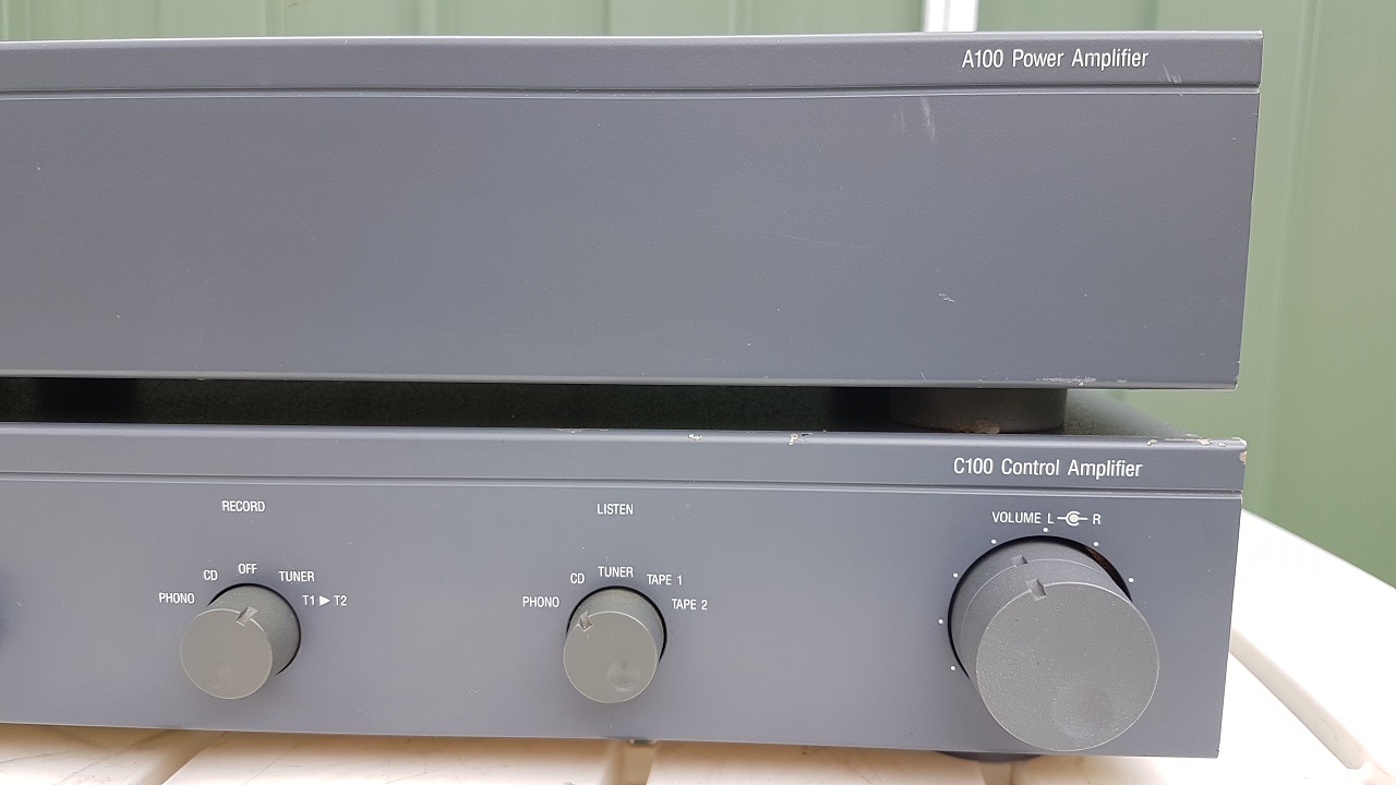 SOLD: FS: Cambridge audio pre + power amplifier A100 C100 - Stereo ...