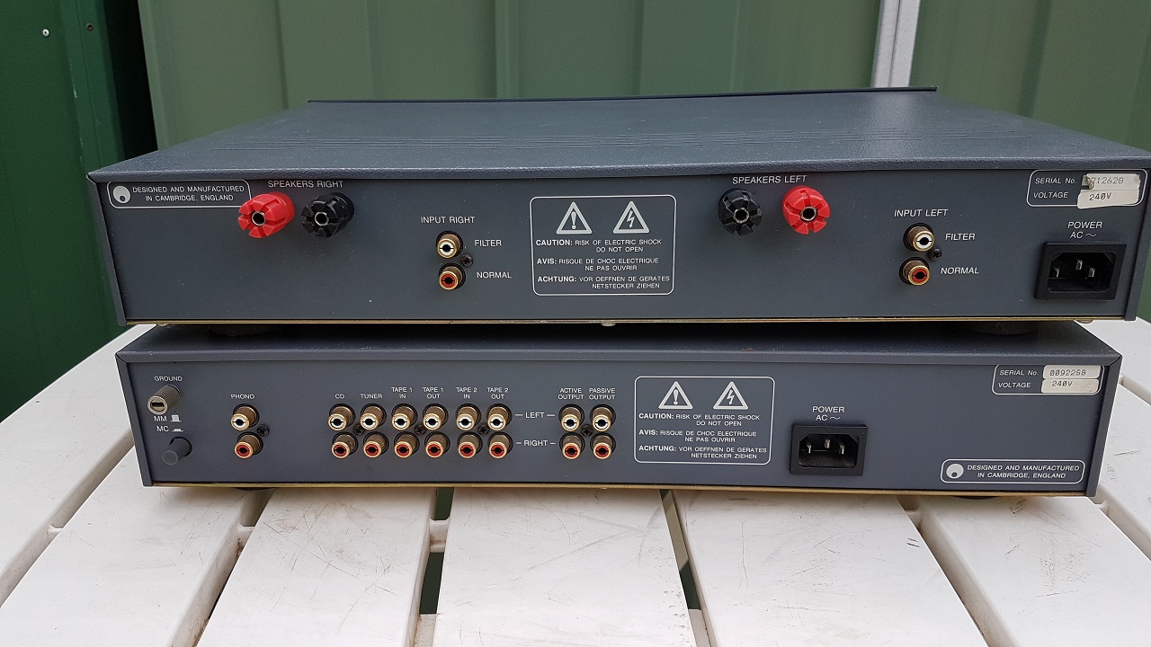 SOLD: FS: Cambridge audio pre + power amplifier A100 C100 - Stereo ...