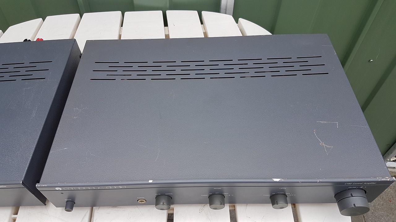 SOLD: FS: Cambridge audio pre + power amplifier A100 C100 - Stereo ...