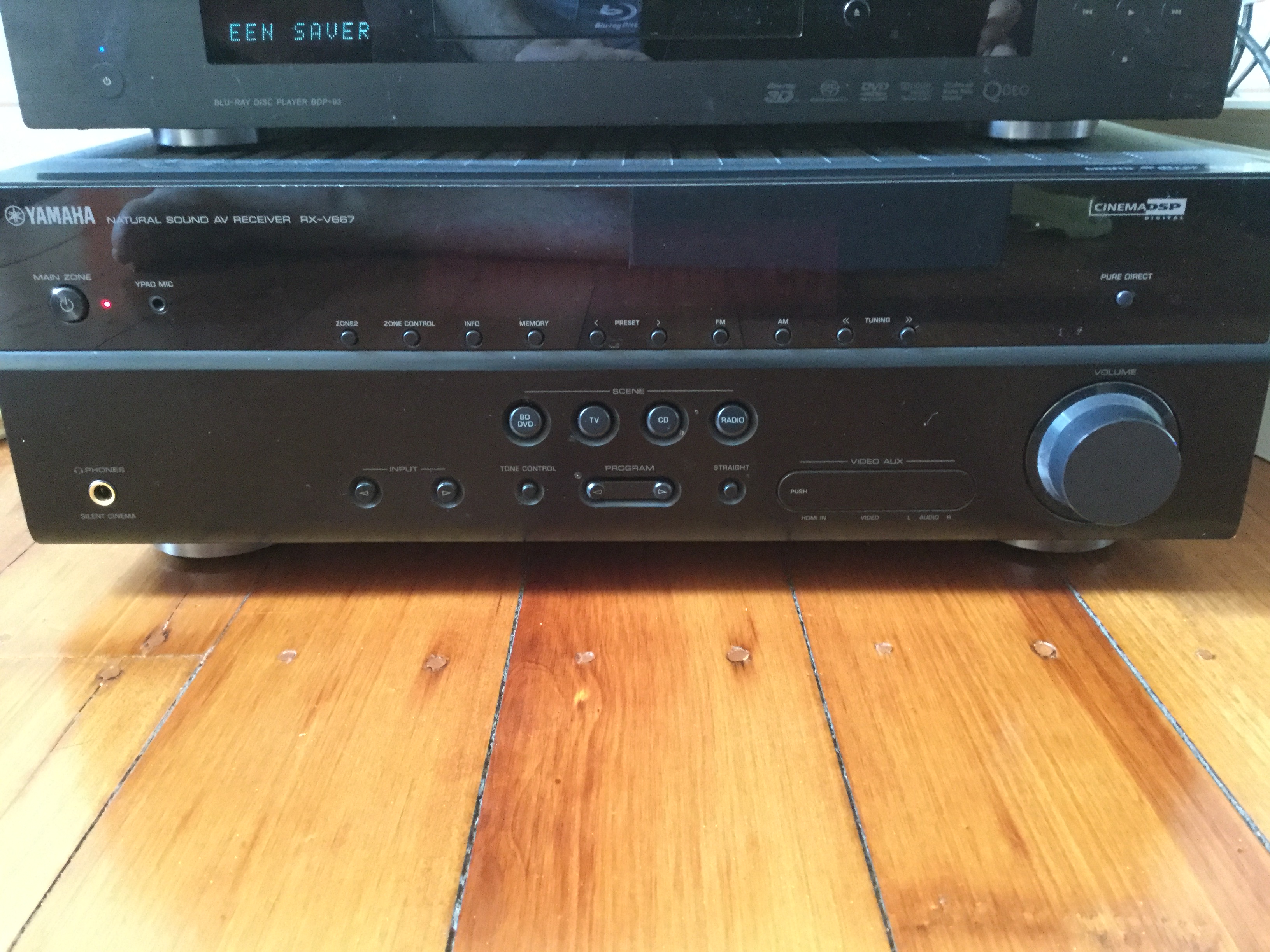 SOLD: FS: Yamaha RX - V667 7.2 AV Receiver |﻿ Stereo, Home Cinema ...