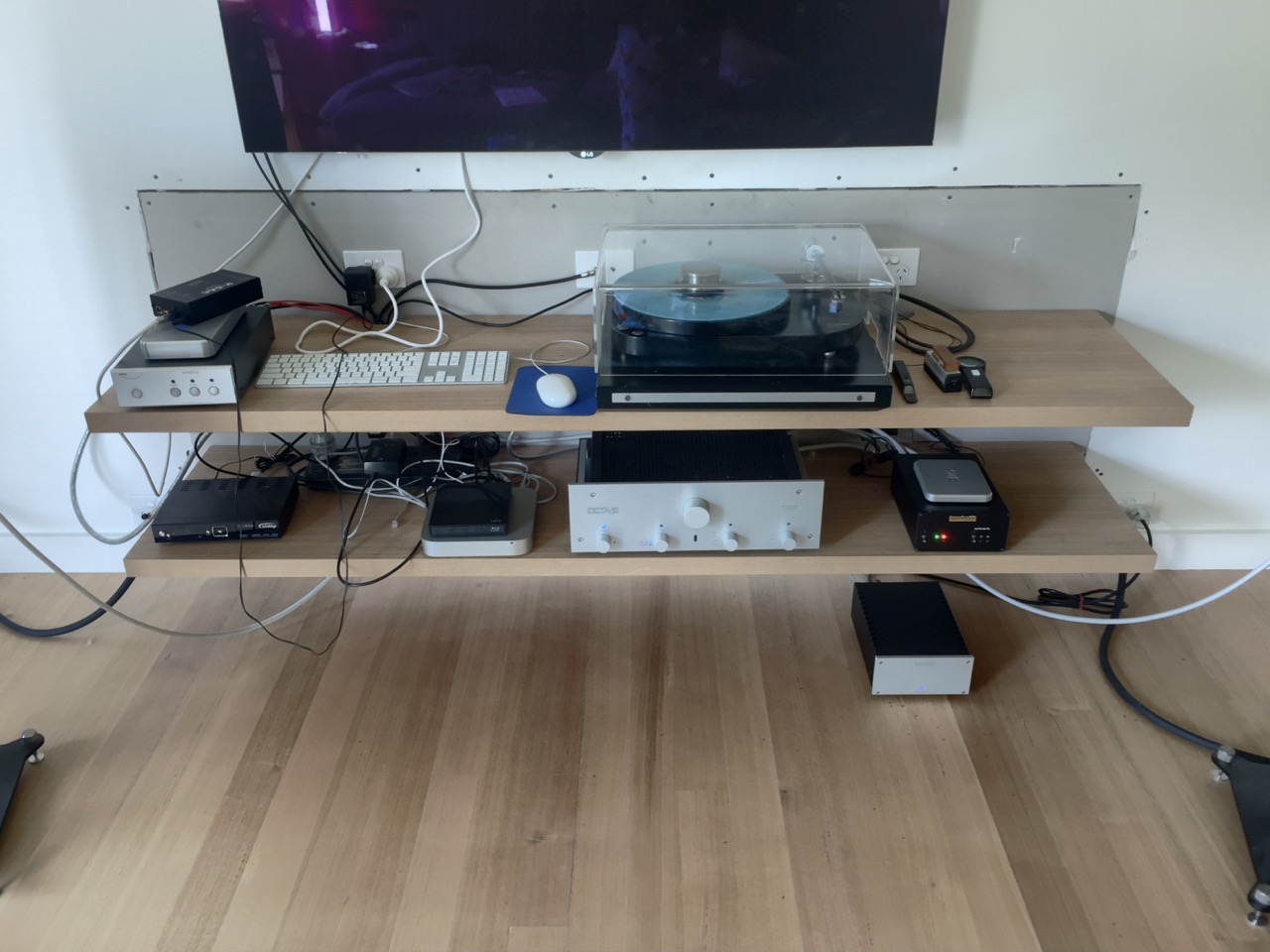 Long solid floating shelf - Room Acoustics, Construction and Design ...