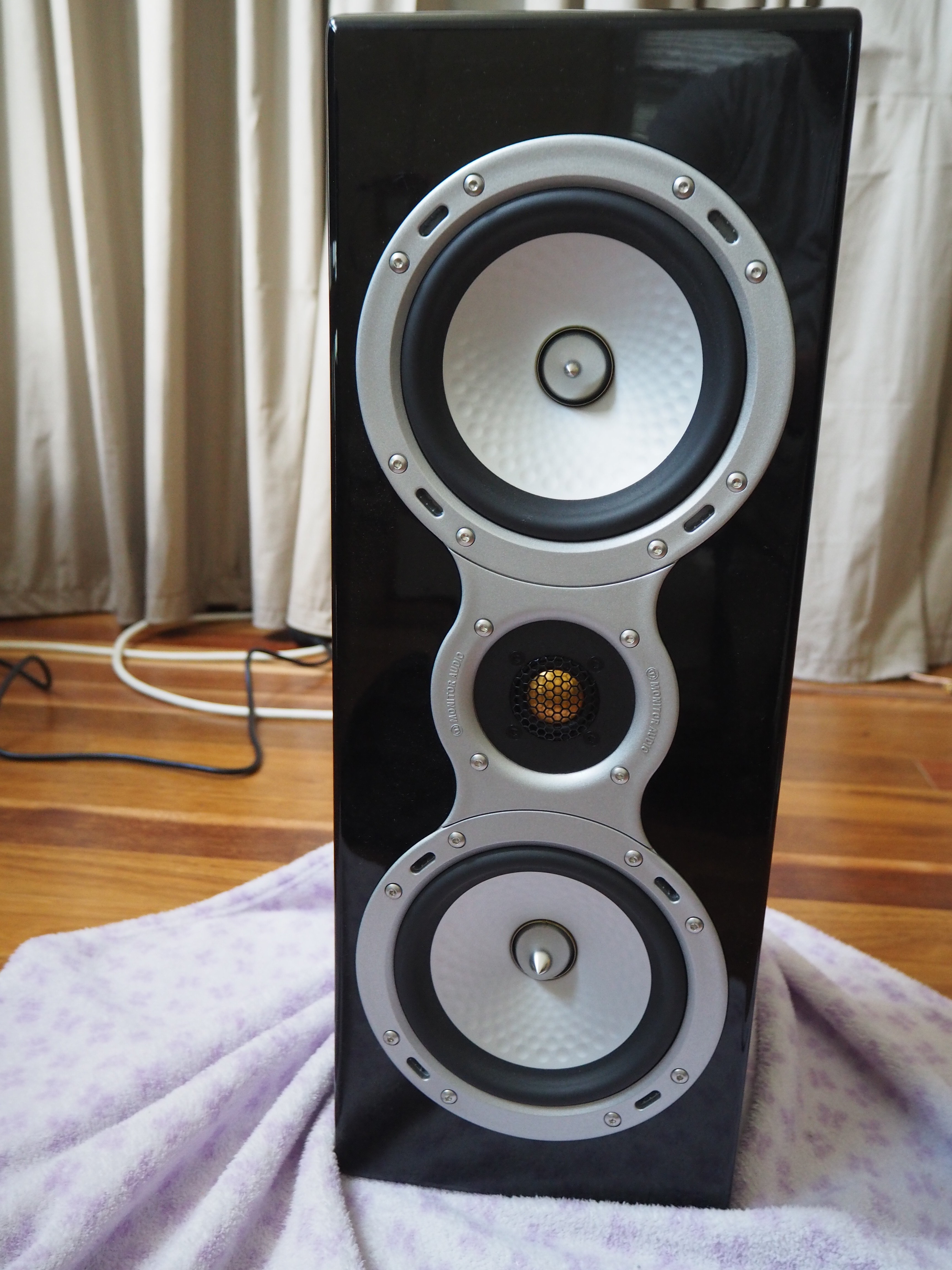 SOLD: FS: Monitor Audio GS home theatre speaker set GS20, GS-LCR, GS-FX ...
