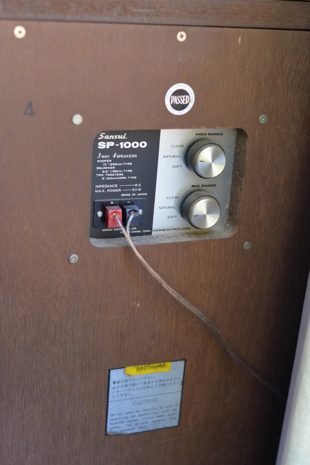 FS: Sansui SP-1000 speakers and AU-4900 Amp with NAD C541i CD and NAD ...