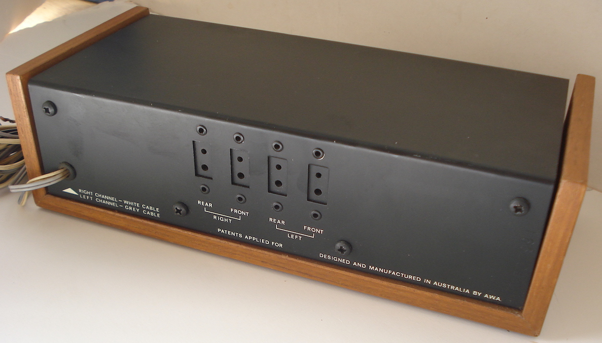 FS: Quadmatrix Sound System by AWA - Stereo, Home Cinema, Headphones ...