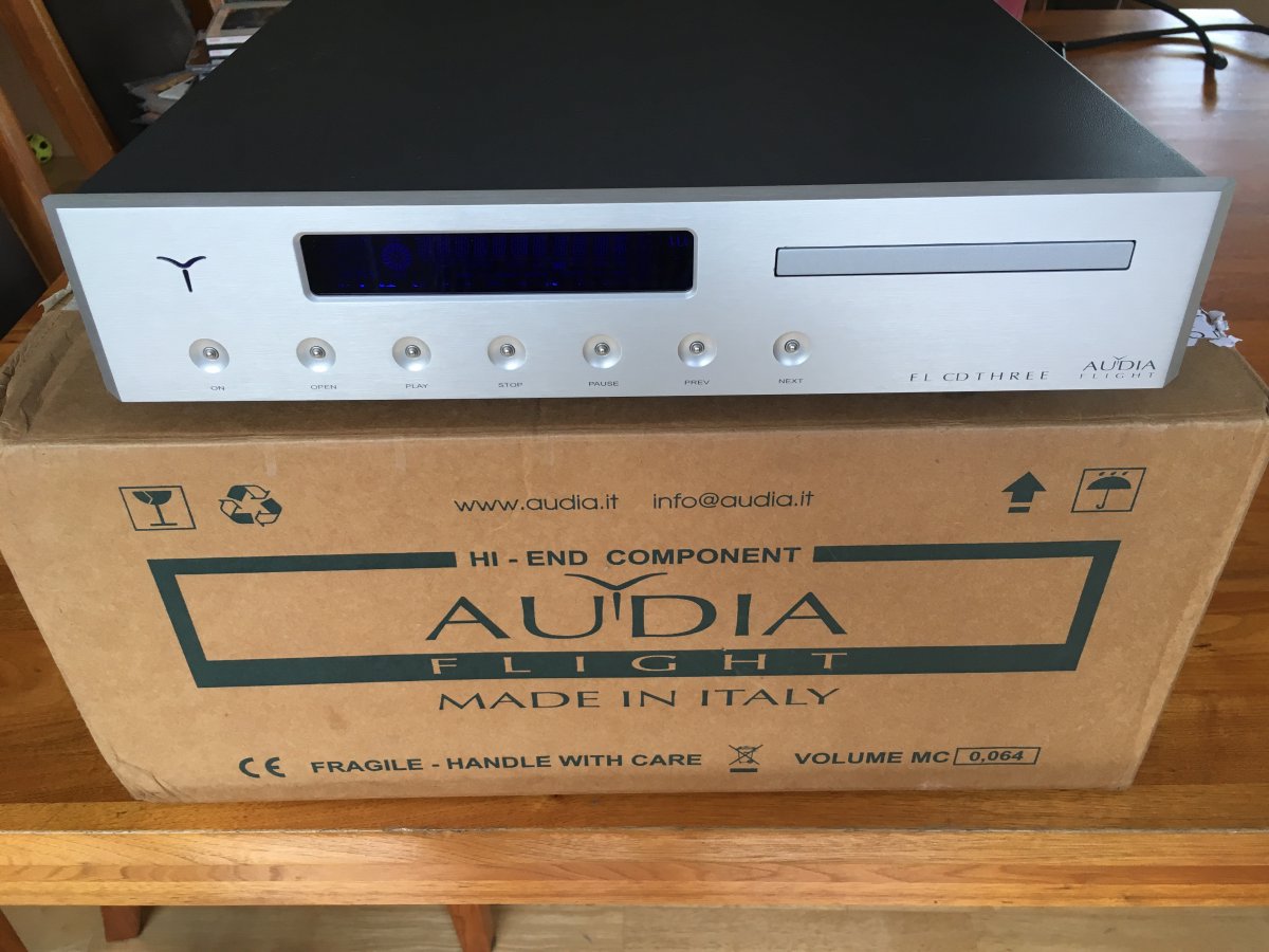 SOLD: FS: Audia Flight Three CD Player - Stereo, Home Cinema ...