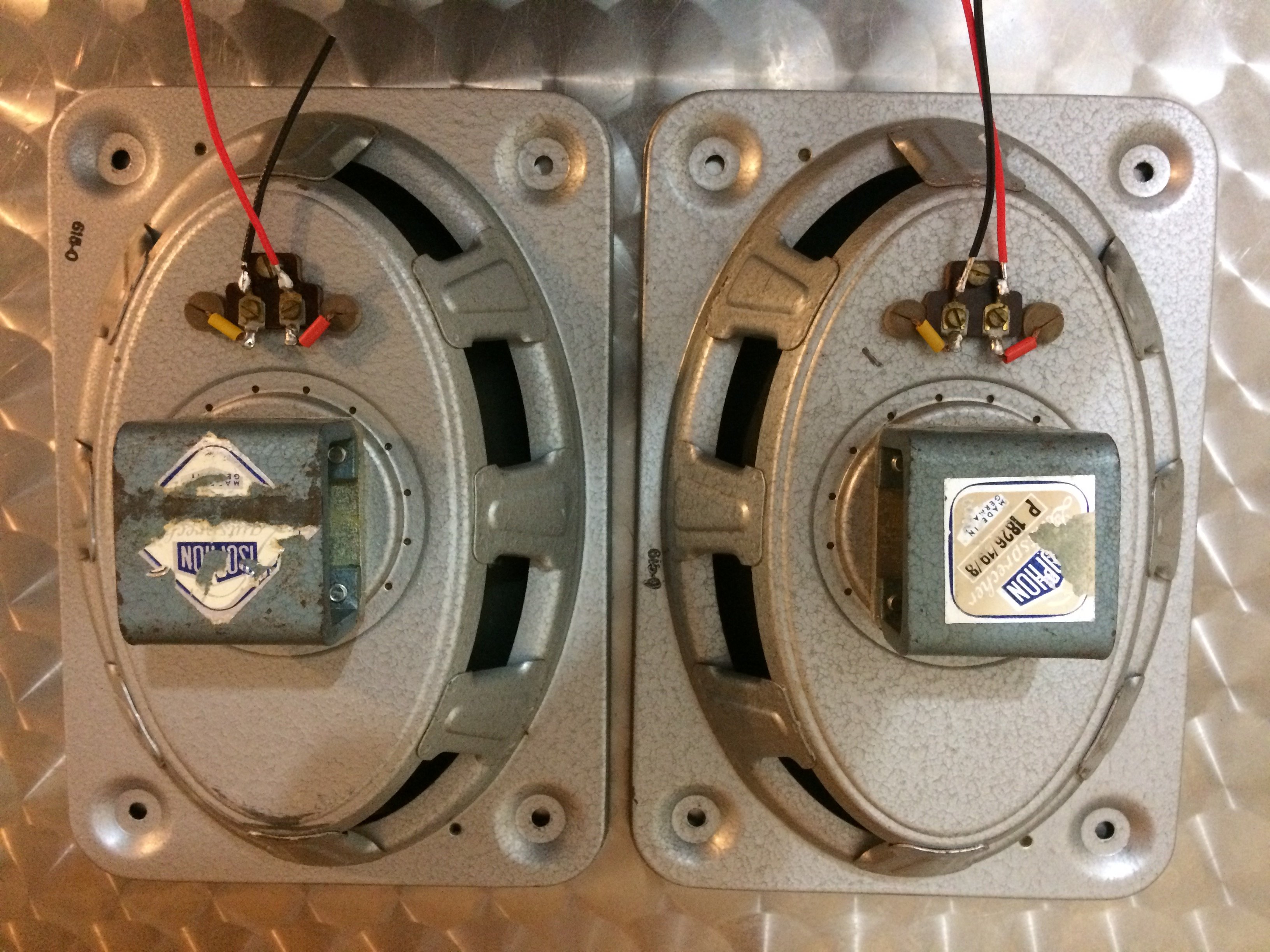 Isophon P1826/19/8 AlNico Vintage Large Oval Speaker 10" - Stereo, Home ...