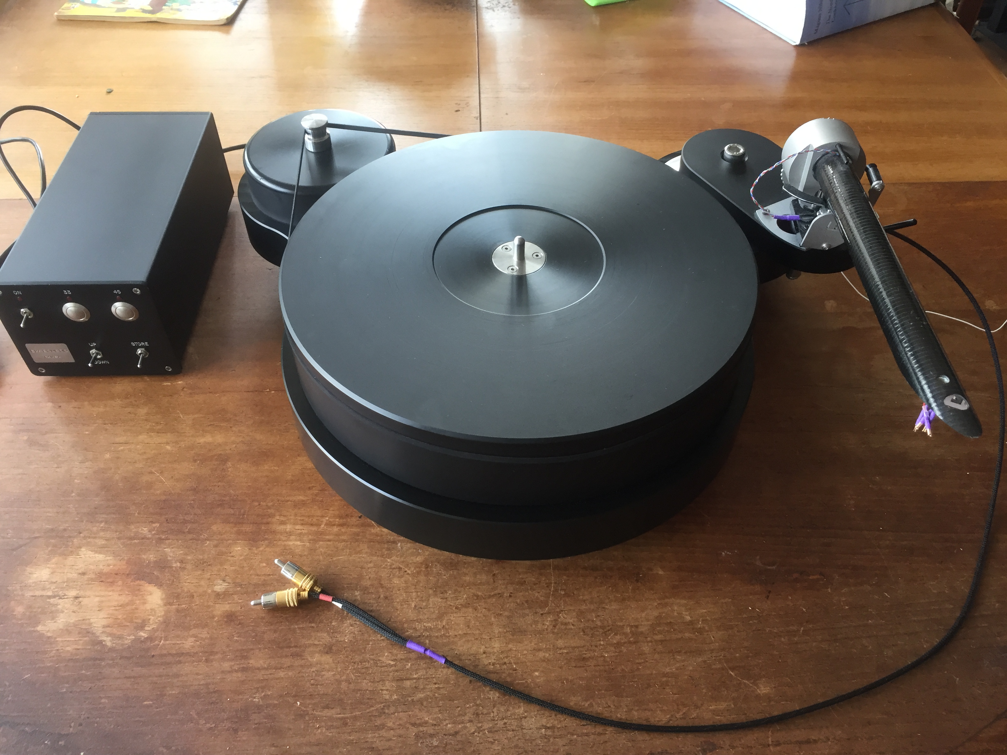 TW ACUSTIC RAVEN ONE TURNTABLE W/ THE WAND 9+ TONEARM - Stereo, Home ...