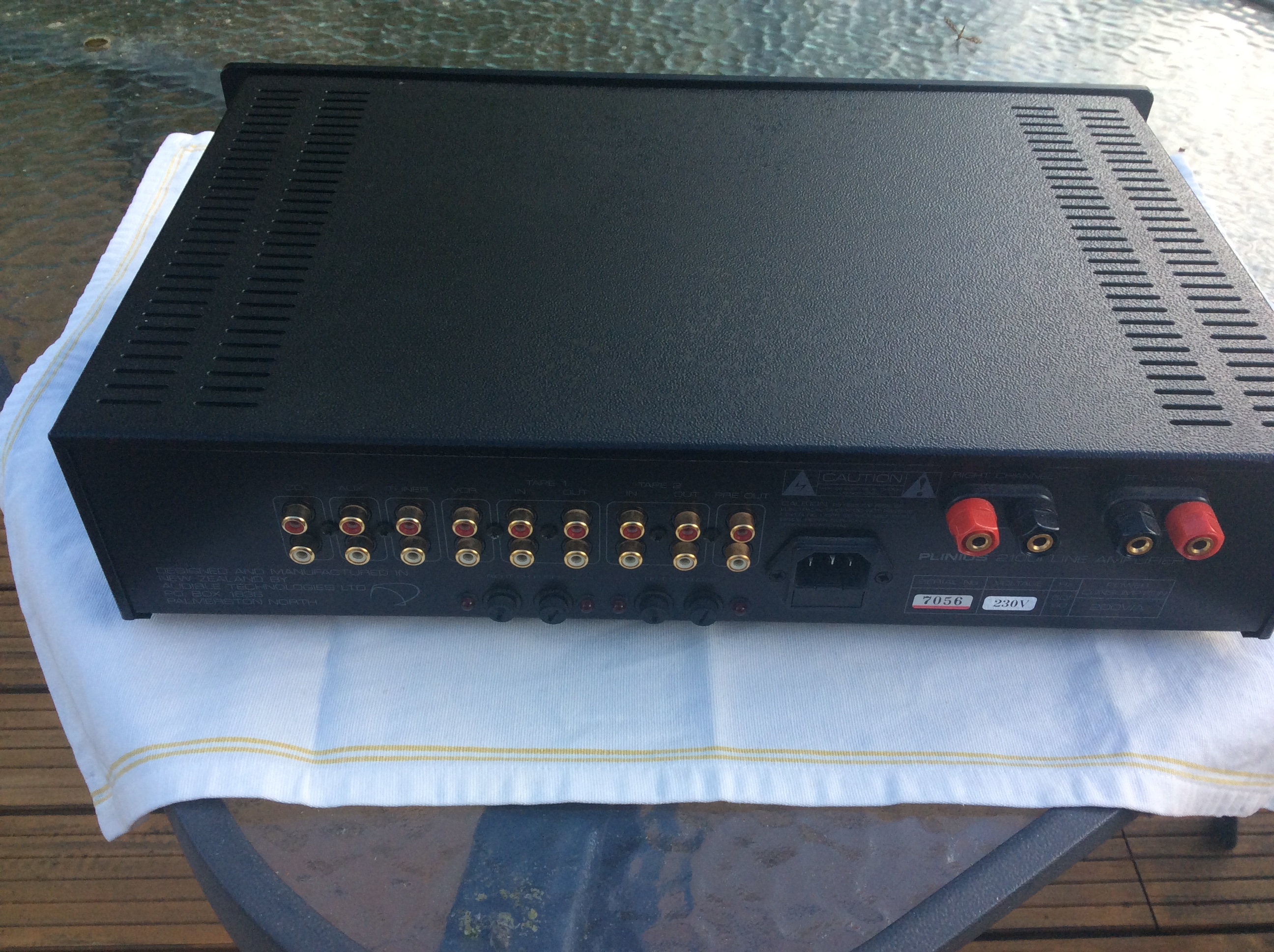 SOLD: Plinius 2100i integrated amp for sale - Stereo, Home Cinema ...