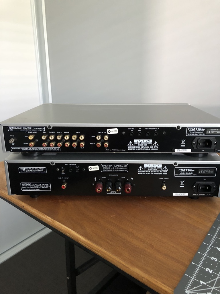 SOLD: FS: B&W 685, Rotel RC06 pre Rotel RB06 amp - Stereo, Home Cinema ...