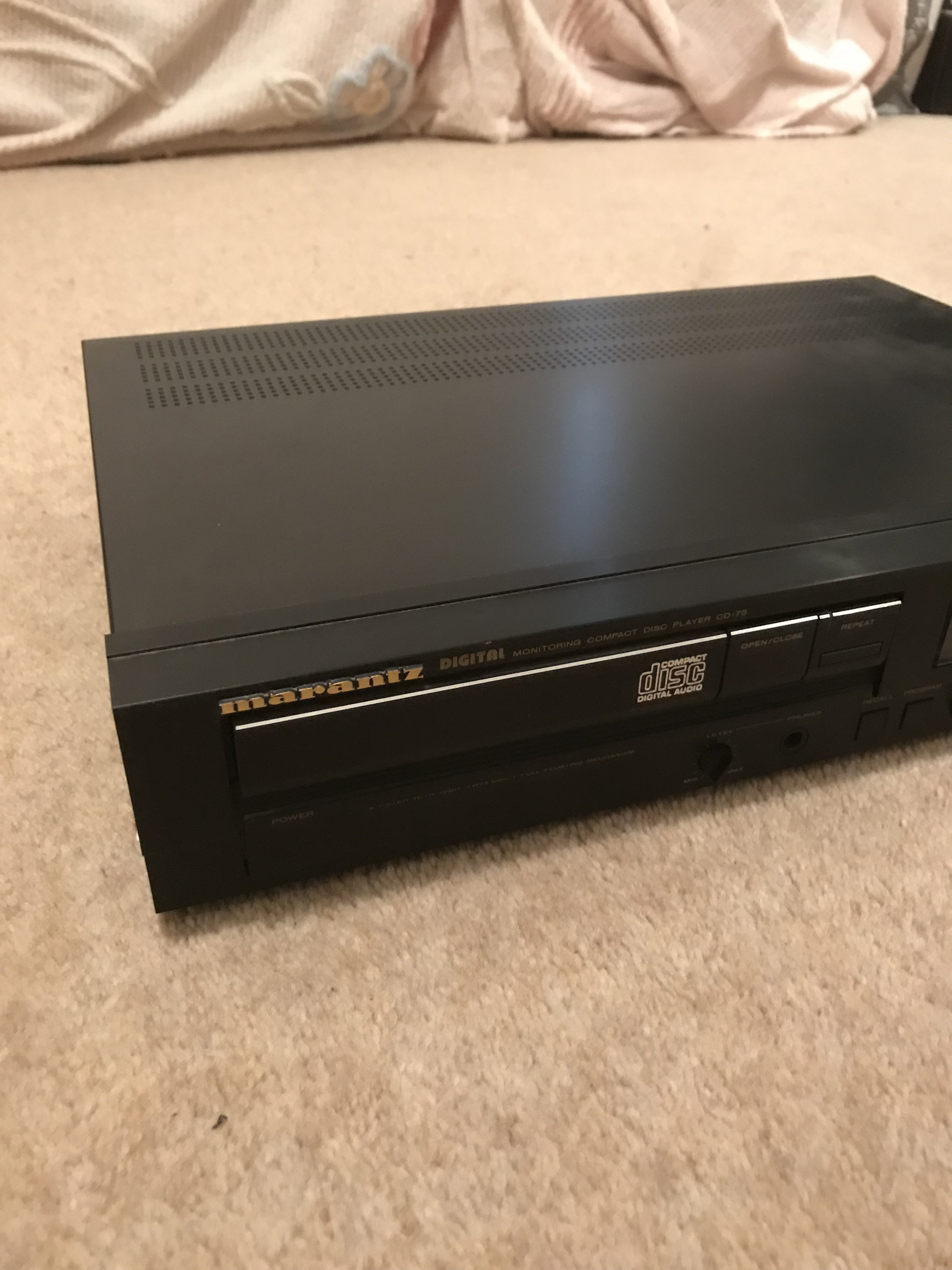 SOLD: FS: Marantz CD75 Mk1 - Stereo, Home Cinema, Headphones Components ...