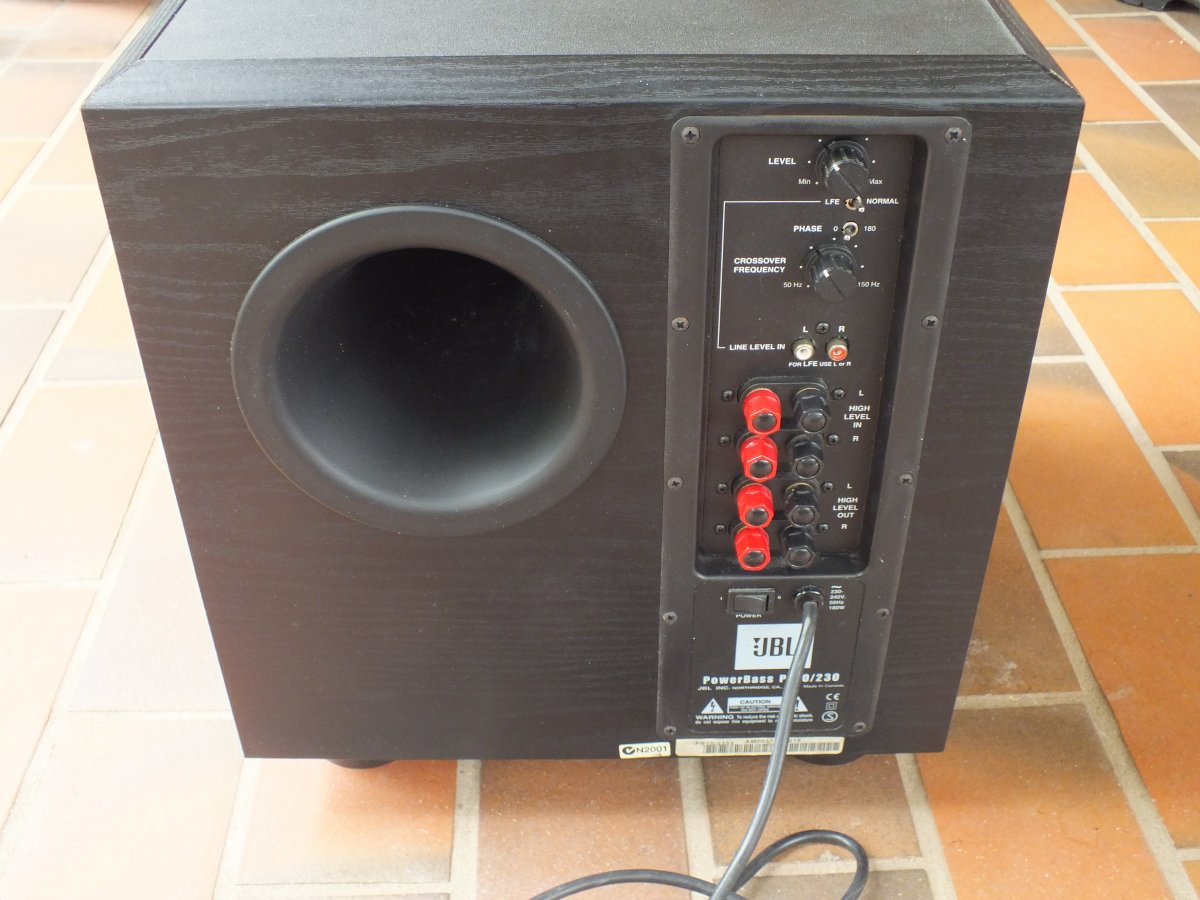 SOLD: FS: JBL Subwoofer PB10/230 $80 |﻿ Stereo, Home Cinema, Headphones ...