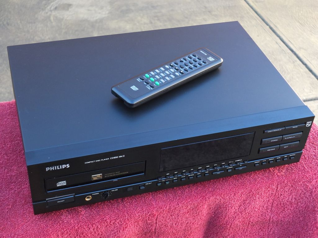 SOLD: FS: PHILIPS CD850 Mk2 CD player |﻿ Stereo, Home Cinema ...