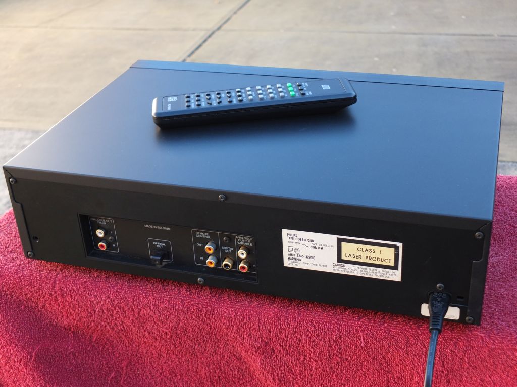 SOLD: FS: PHILIPS CD850 Mk2 CD player |﻿ Stereo, Home Cinema ...