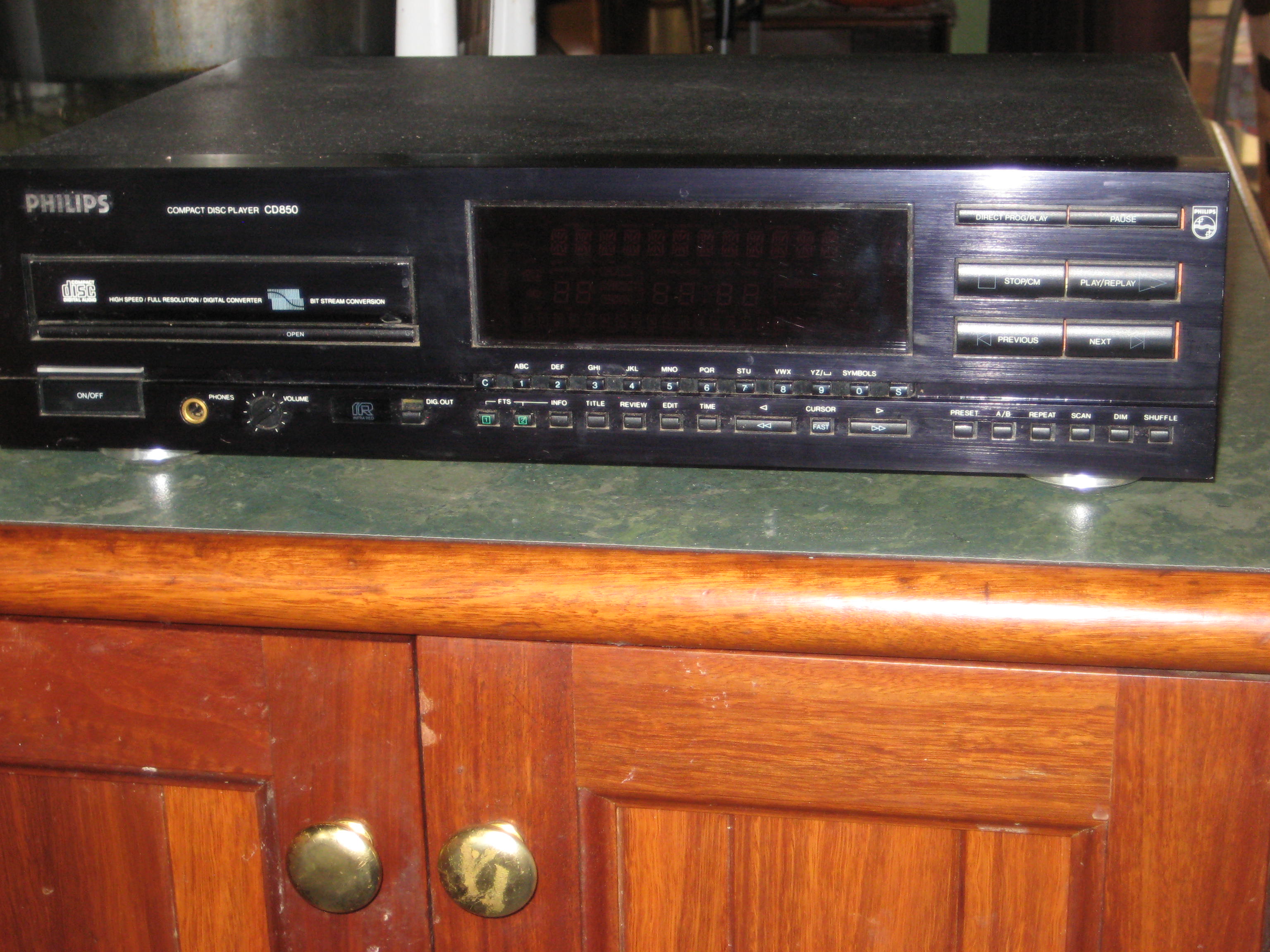 FS: PHILIPS CD850 cd player |﻿ Stereo, Home Cinema, Headphones Components