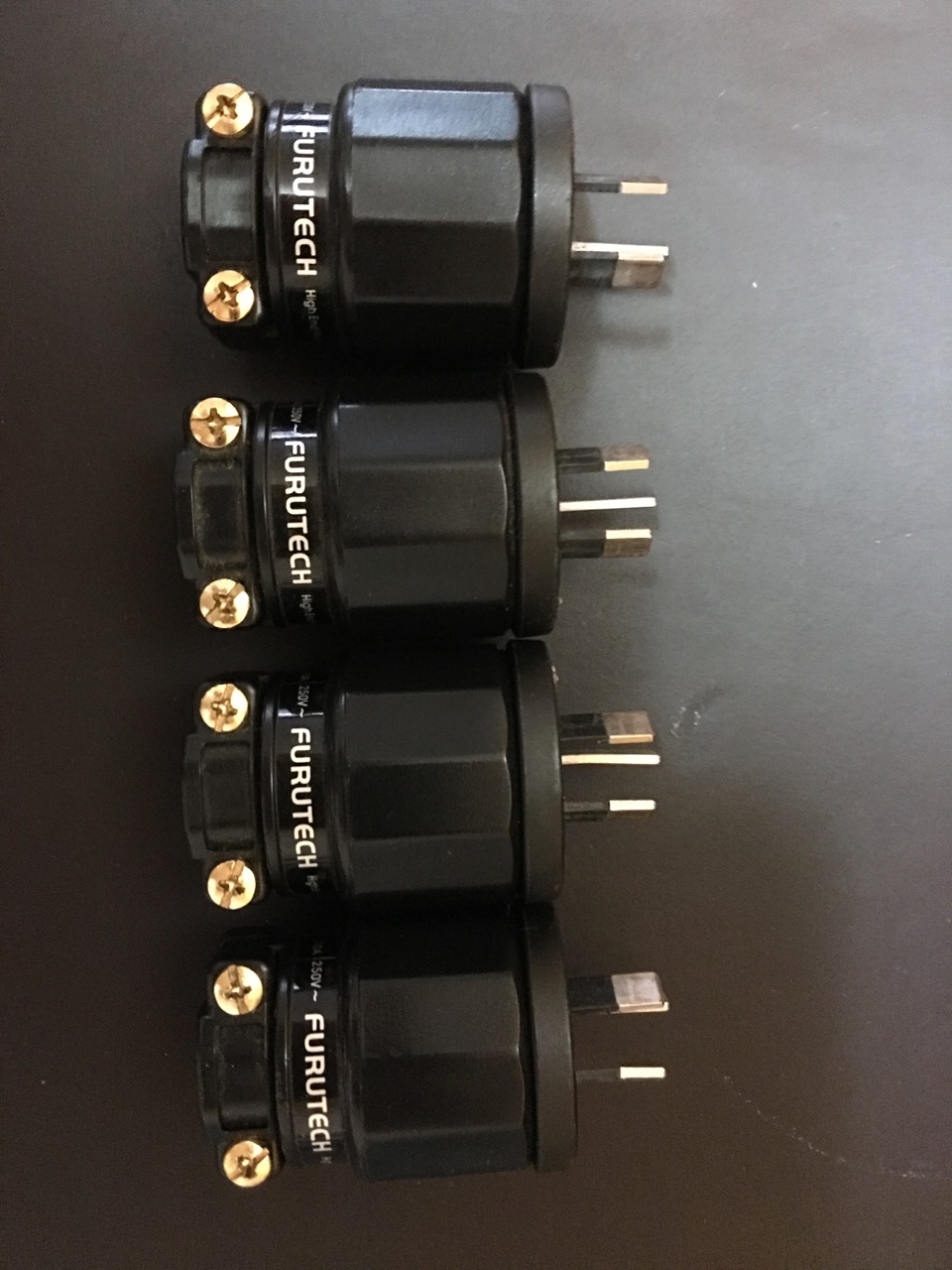 SOLD: FS: Furutech FI-AU3112G Gold & FI-AU3112R Rhodium Australian ...