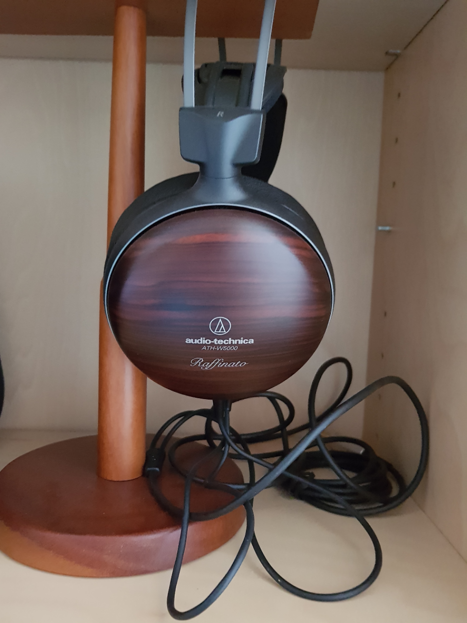 FS: Like New Audio-Technica Flagship W5000 Headphones with wood care ...