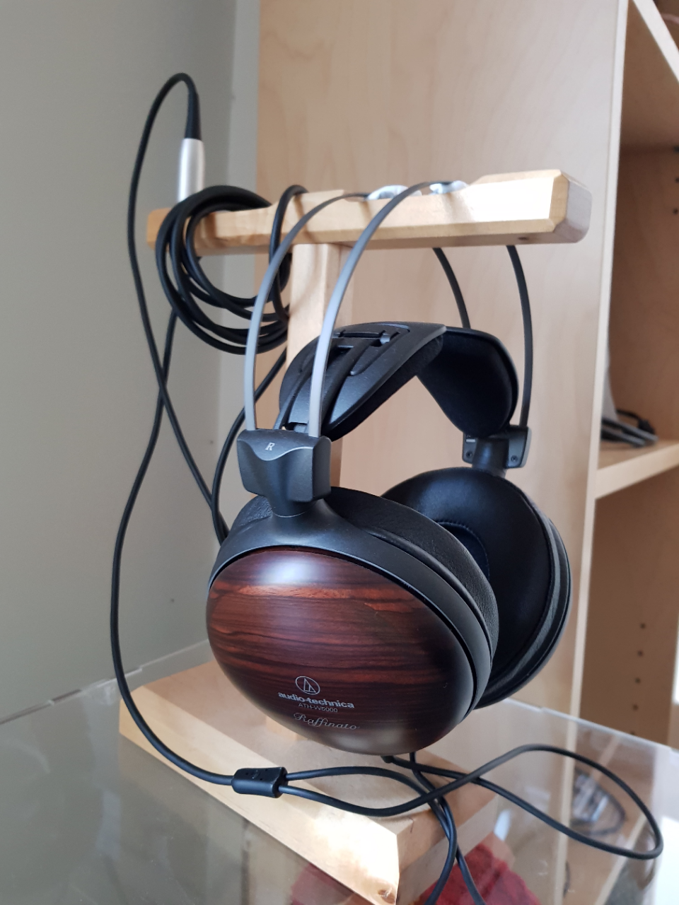 FS: Like New Audio-Technica Flagship W5000 Headphones with wood care ...