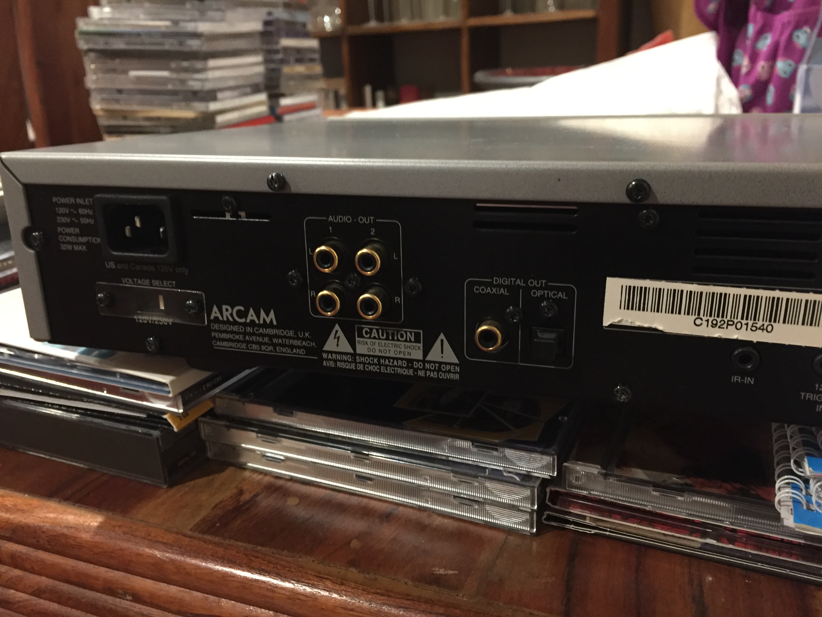 SOLD: FS: Relist ARCAM CD192 CD Player - Stereo, Home Cinema ...