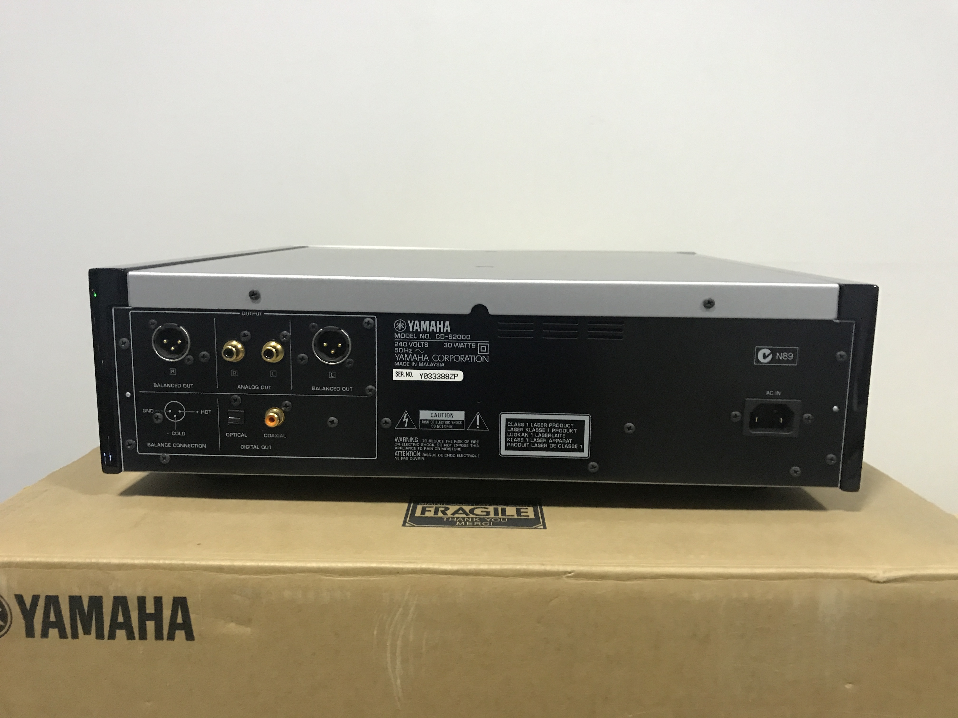 SOLD: SOLD: Yamaha CD-S2000 CD Player |﻿ Stereo, Home Cinema ...