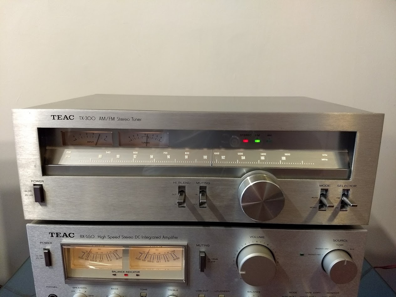 TEAC TX-300, Stereo Tuner - Stereo, Home Cinema, Headphones Components ...