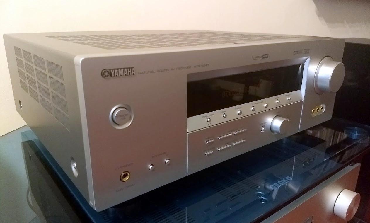 Yamaha HTR-5840 Amplifier Receiver - Stereo, Home Cinema, Headphones ...