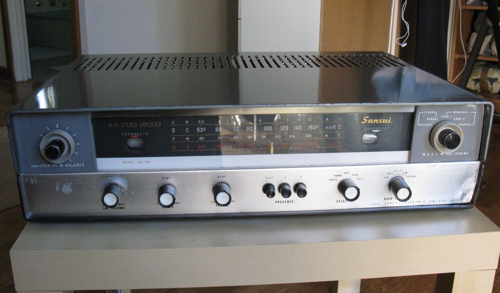FS: Sansui SM-30 valve receiver (Perth, pickup only) - Stereo, Home ...