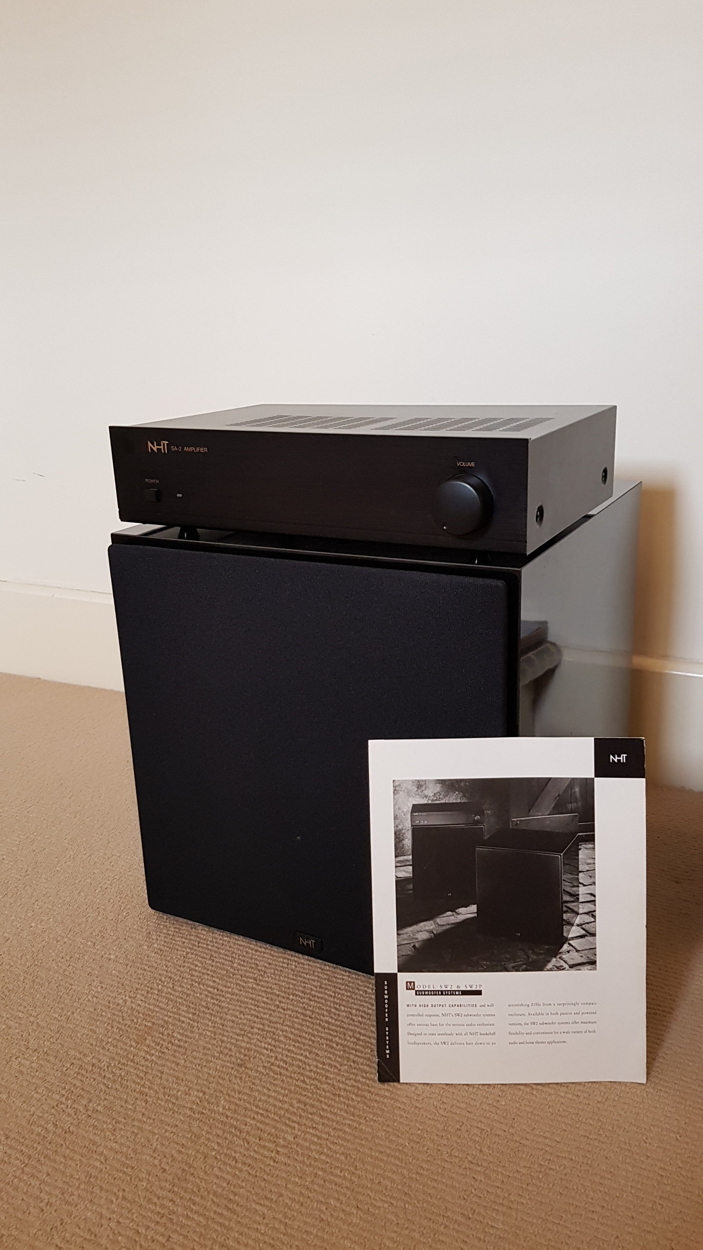 FS: NHT SW2P subwoofer - Stereo, Home Cinema, Headphones Components - StereoNET