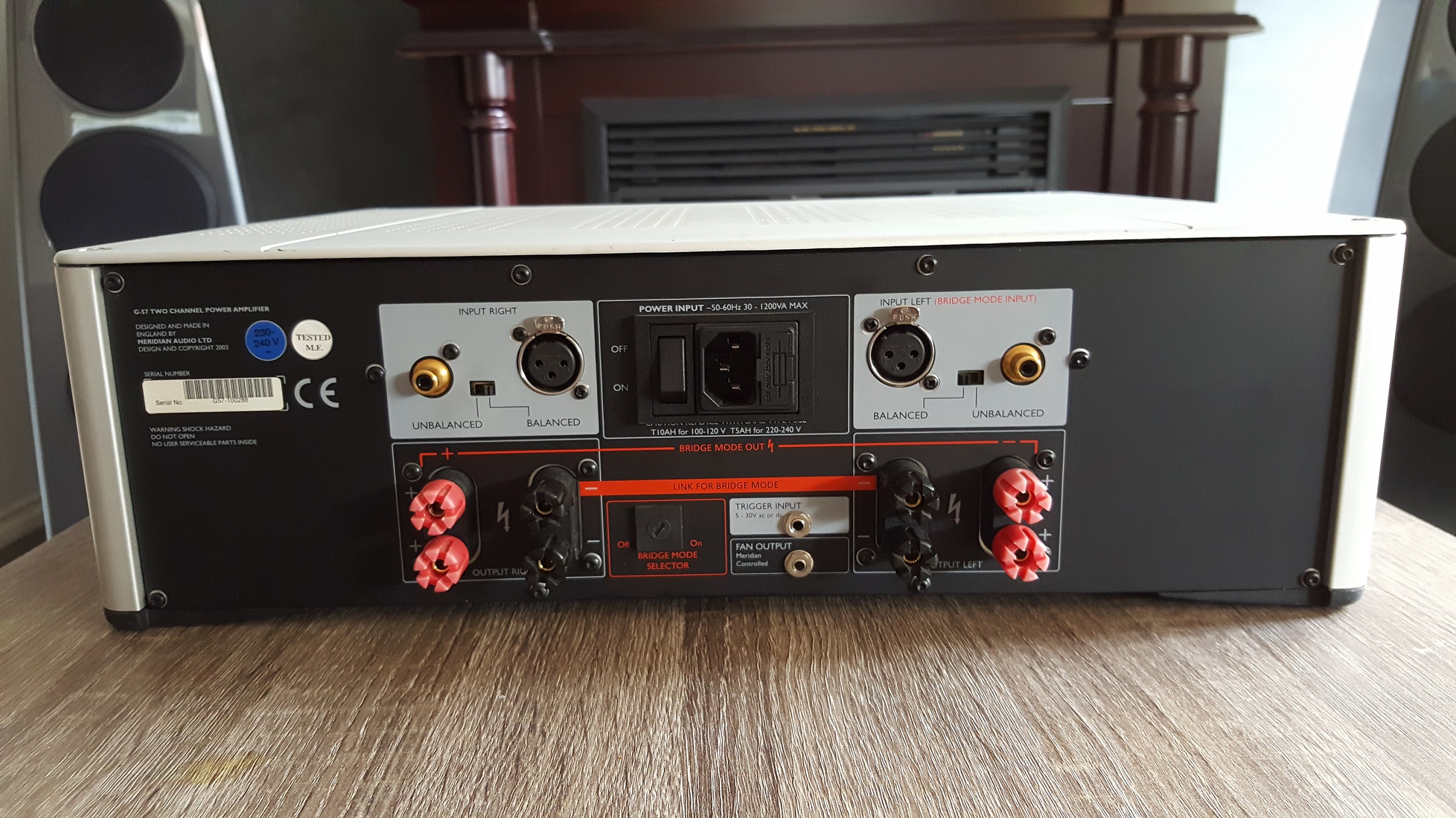 SOLD: FS: Meridian G57 / G02 Pre-Amplifier - Stereo, Home Cinema ...