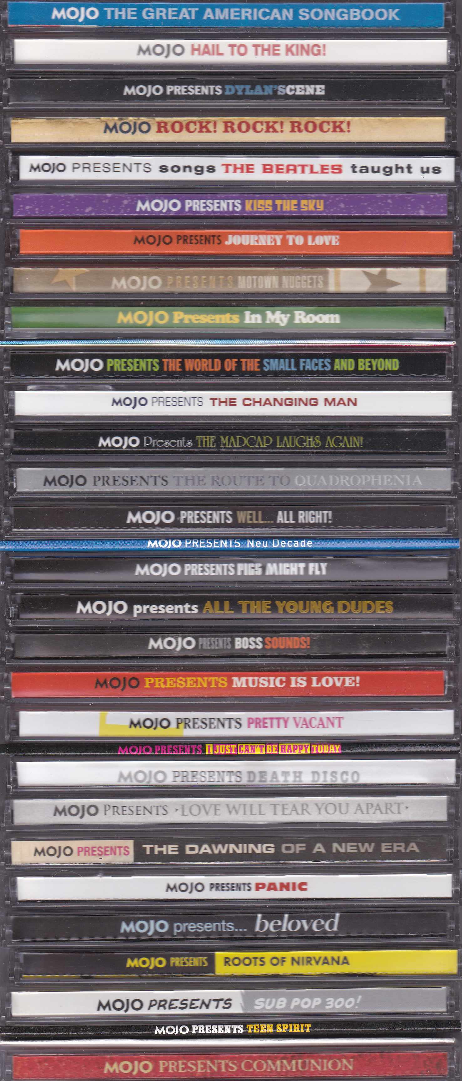 32 themed MOJO CDs $85 - Vinyl, CD, and Blu-ray - StereoNET