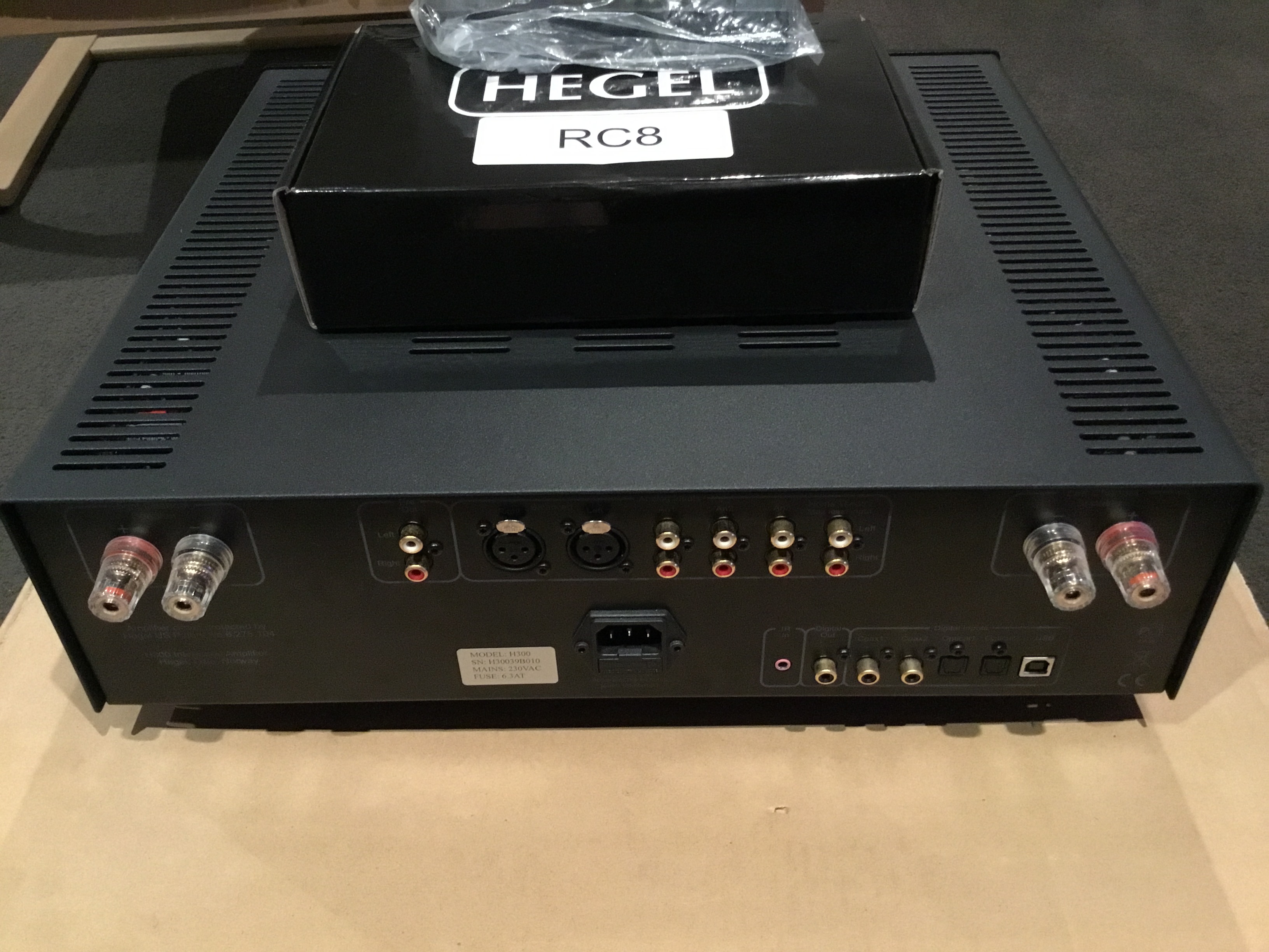 SOLD: FS: Hegel H300 Integrated Amp - Stereo, Home Cinema, Headphones ...