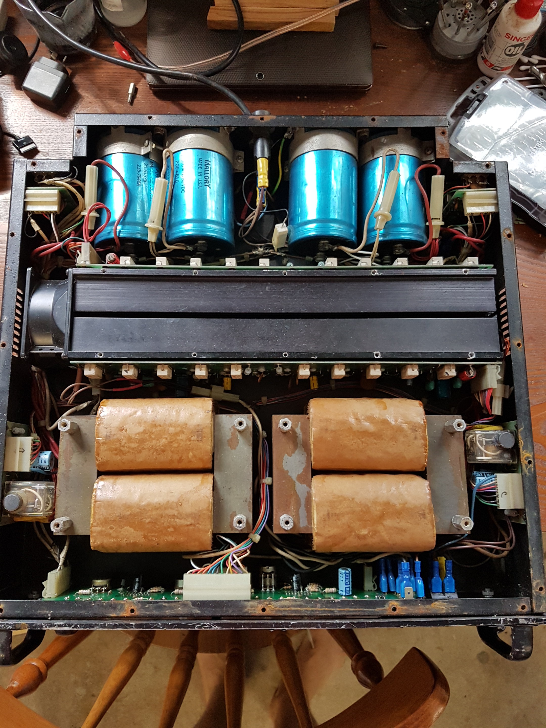 Crest P-3500 amp repair - Stereo Amplifiers & Pre-Amps - StereoNET