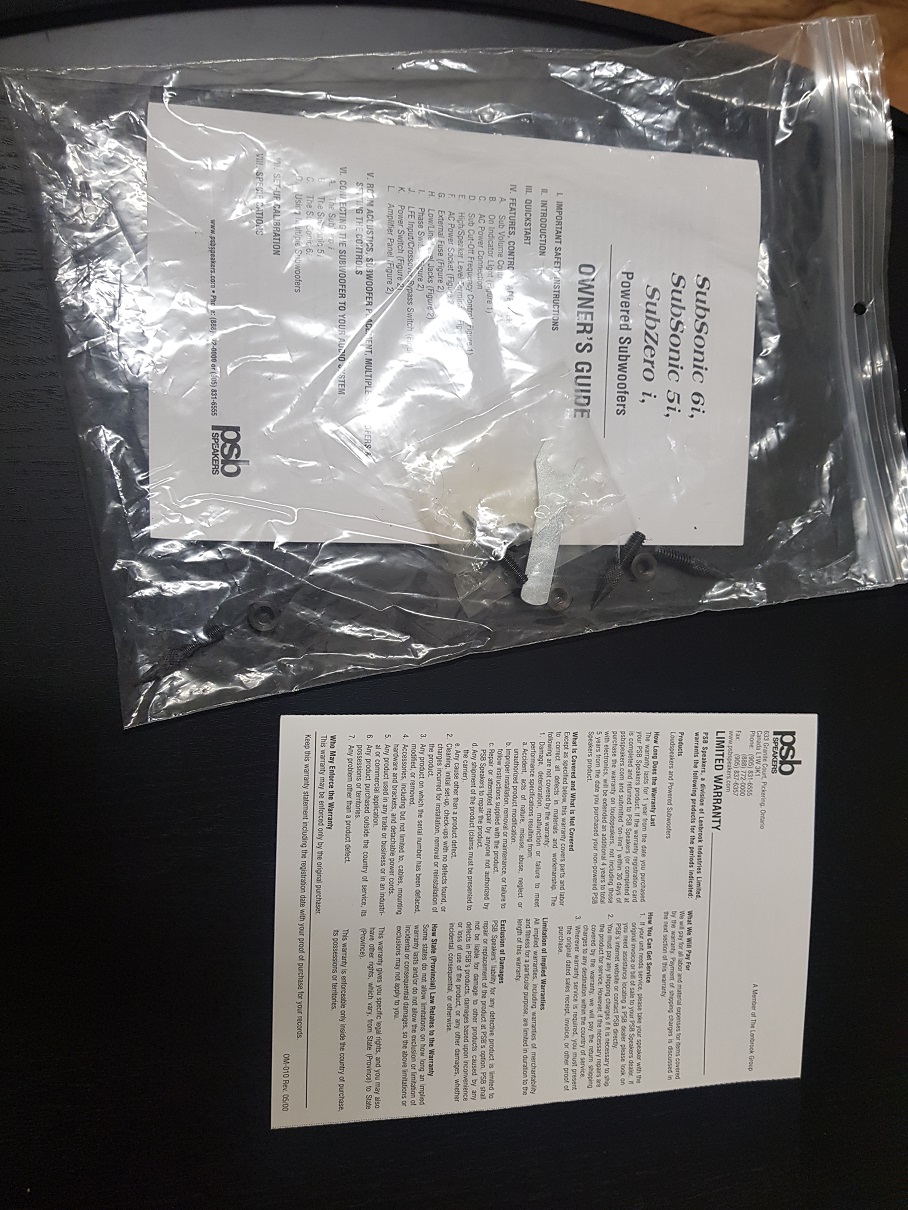 FS: PSB Subsonic 6i Subwoofer [Syd] |﻿ Stereo, Home Cinema, Headphones ...