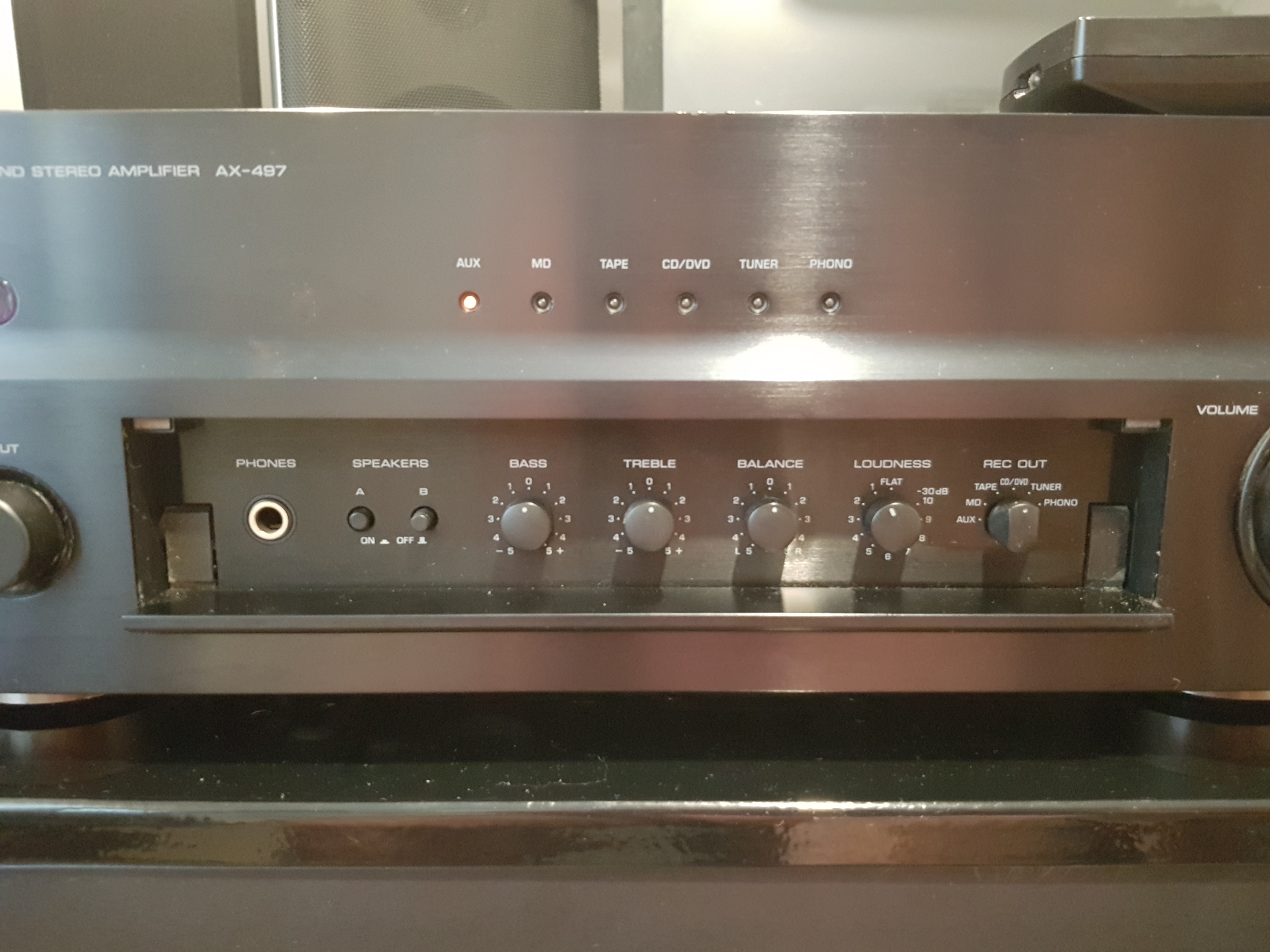 SOLD: Yamaha AX-497 integrated stereo amplifier - Stereo, Home Cinema ...