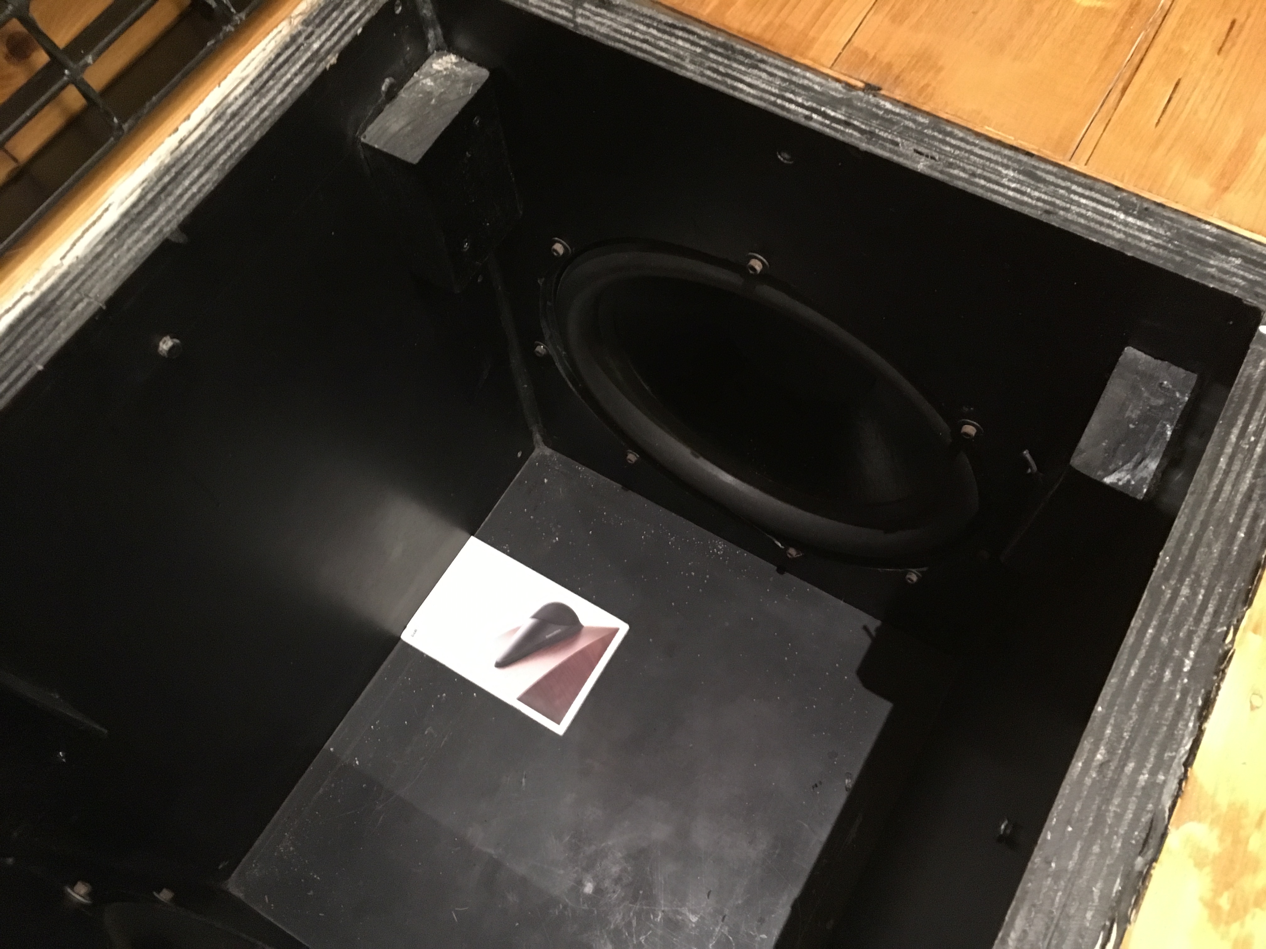 Anyone brave enough to DIY install a IB subwoofer? Apparently not ...
