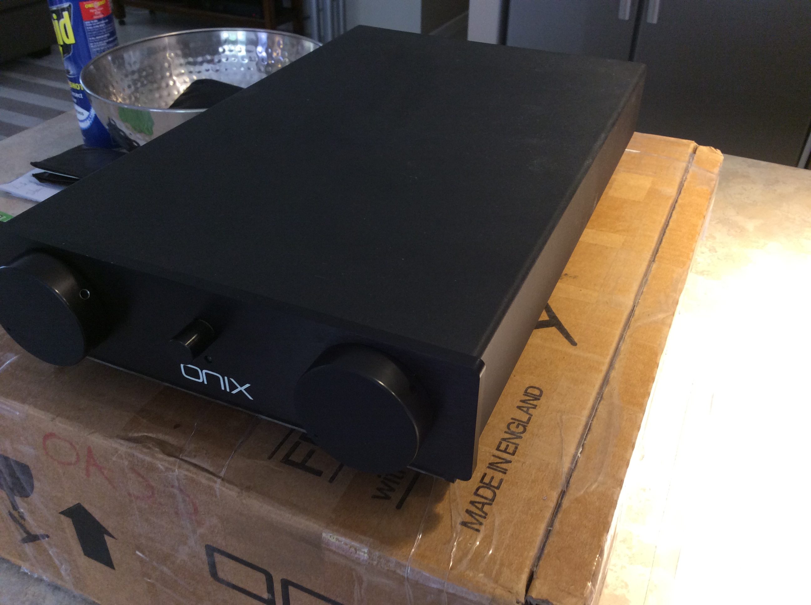 Onix oa 22 class A integrated amplifier (boxed) incl postage - Stereo ...