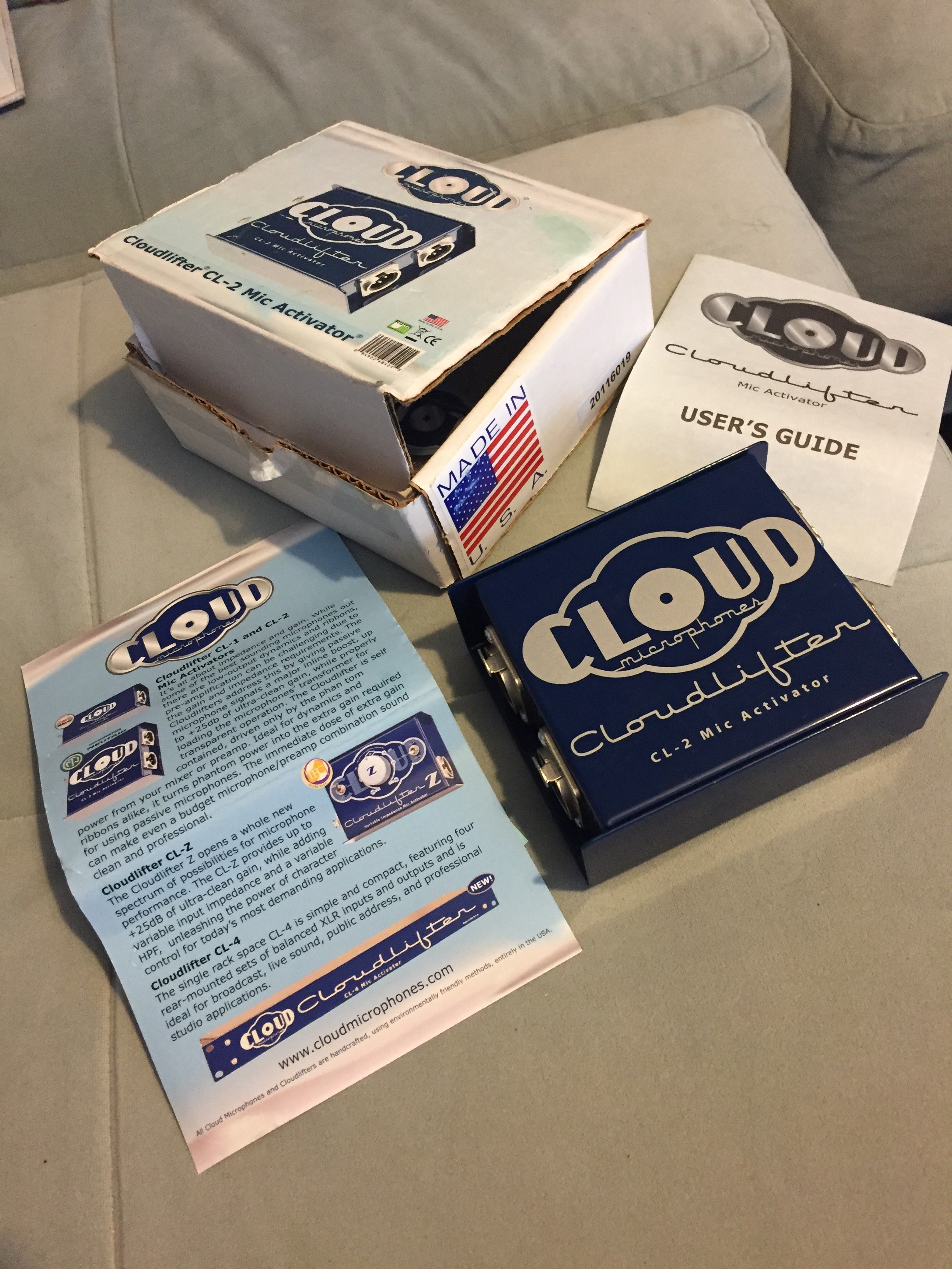 SOLD: FS: Cloudlifter CL2 Mic Activator |﻿ Classifieds - All Other