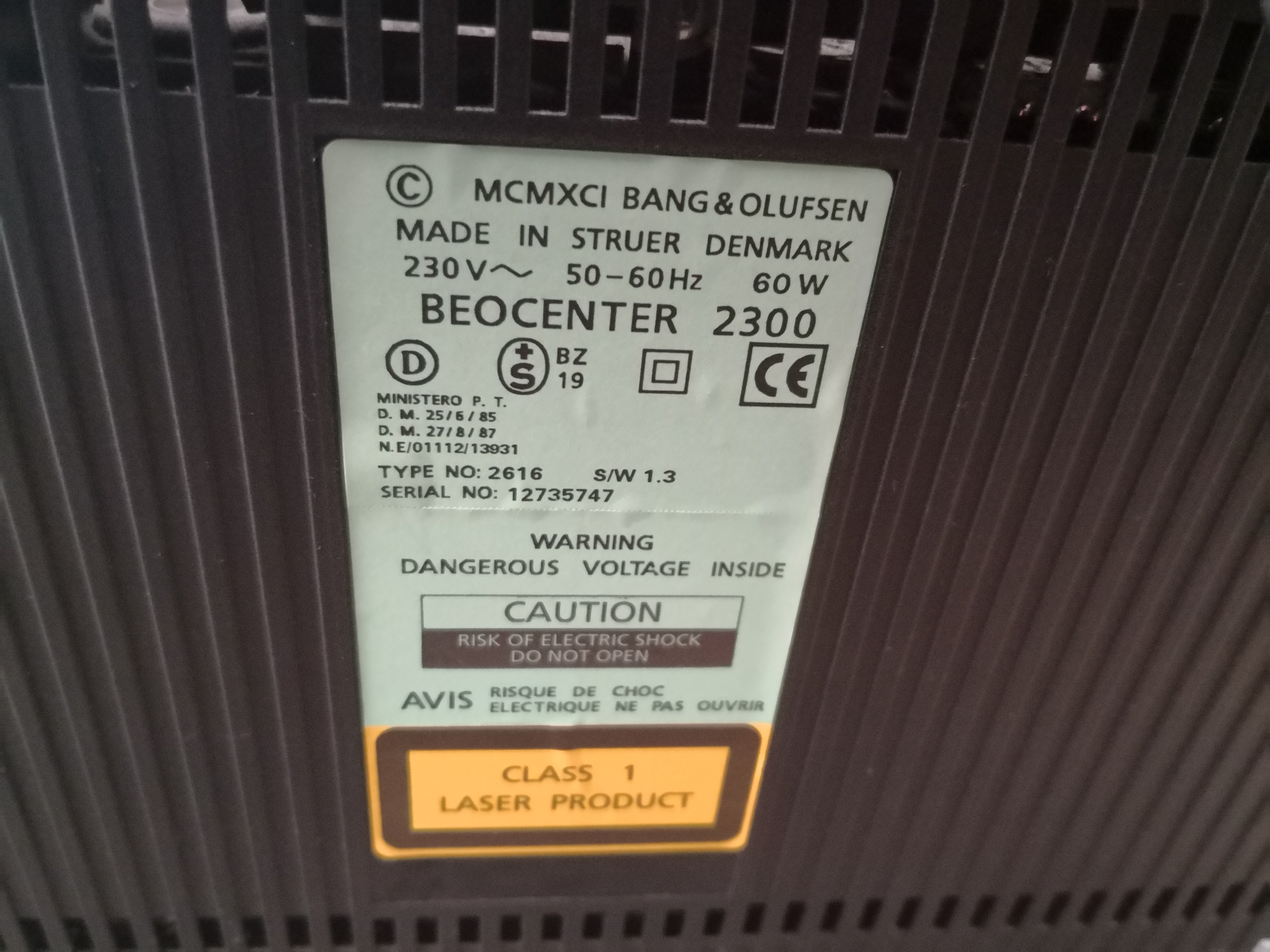 FS: B&O Beocenter 2300 and Beolab 4500 speakers - Stereo, Home Cinema ...