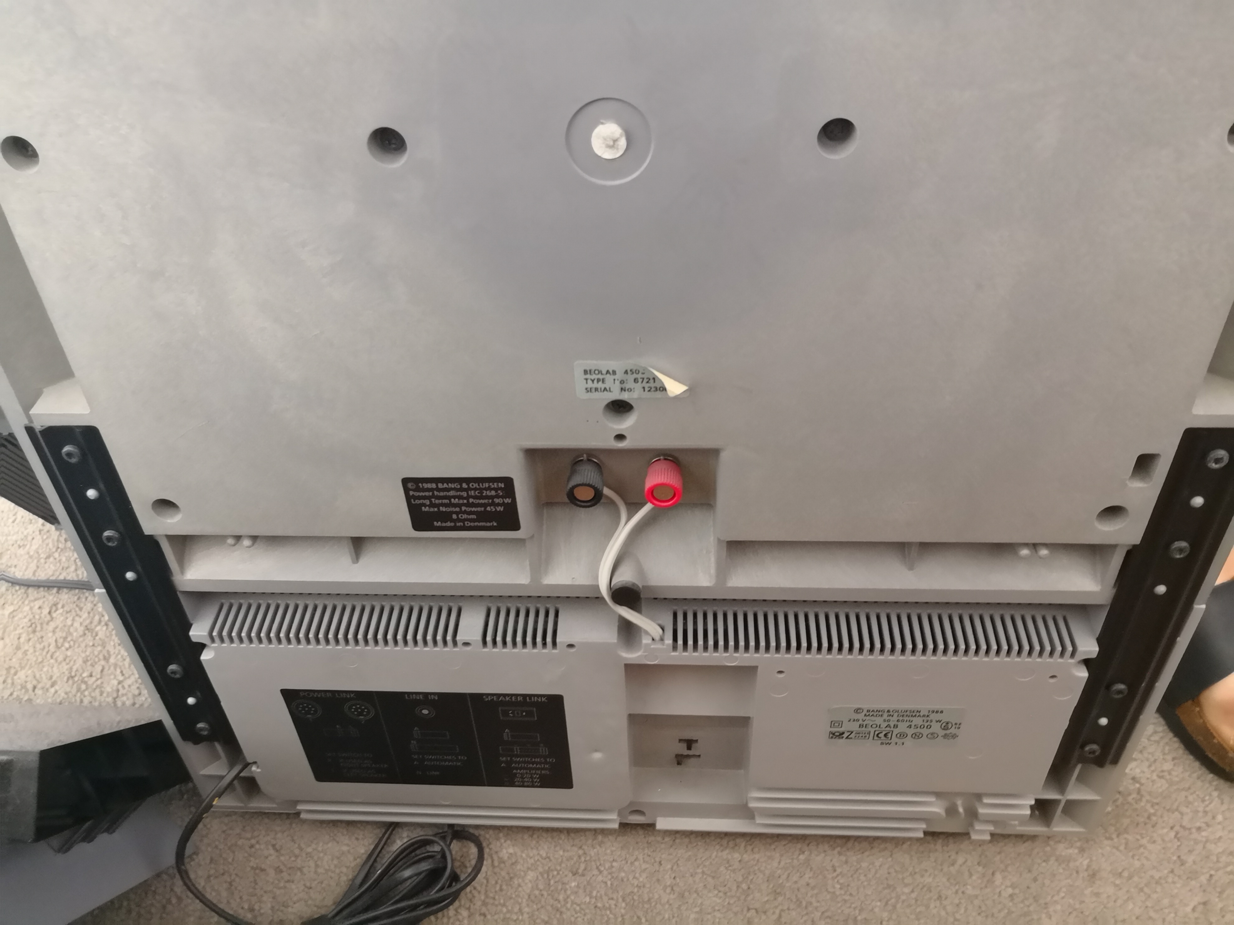 FS: B&O Beocenter 2300 and Beolab 4500 speakers - Stereo, Home Cinema ...