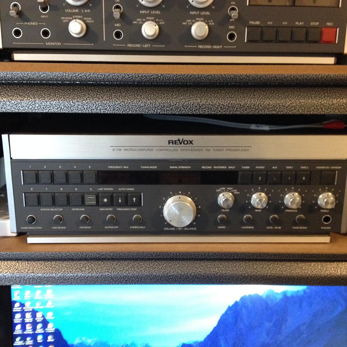 SOLD: FS: REVOX B740 Power Amp & B739 Tuner/pre-Amp |﻿ Stereo, Home ...