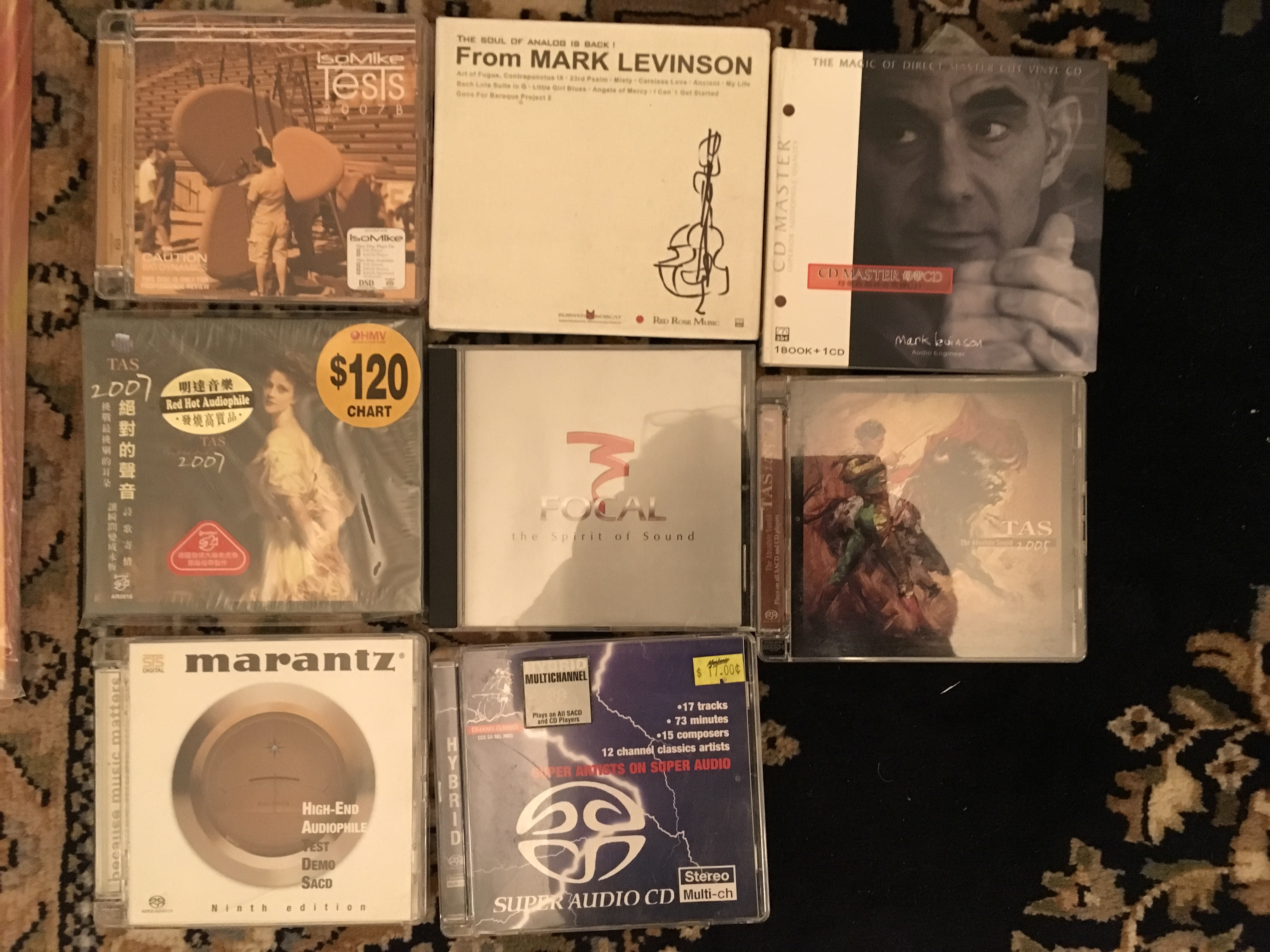 SOLD: FS: 8 Audiophile CDs - Vinyl, CD, and Blu-ray - StereoNET
