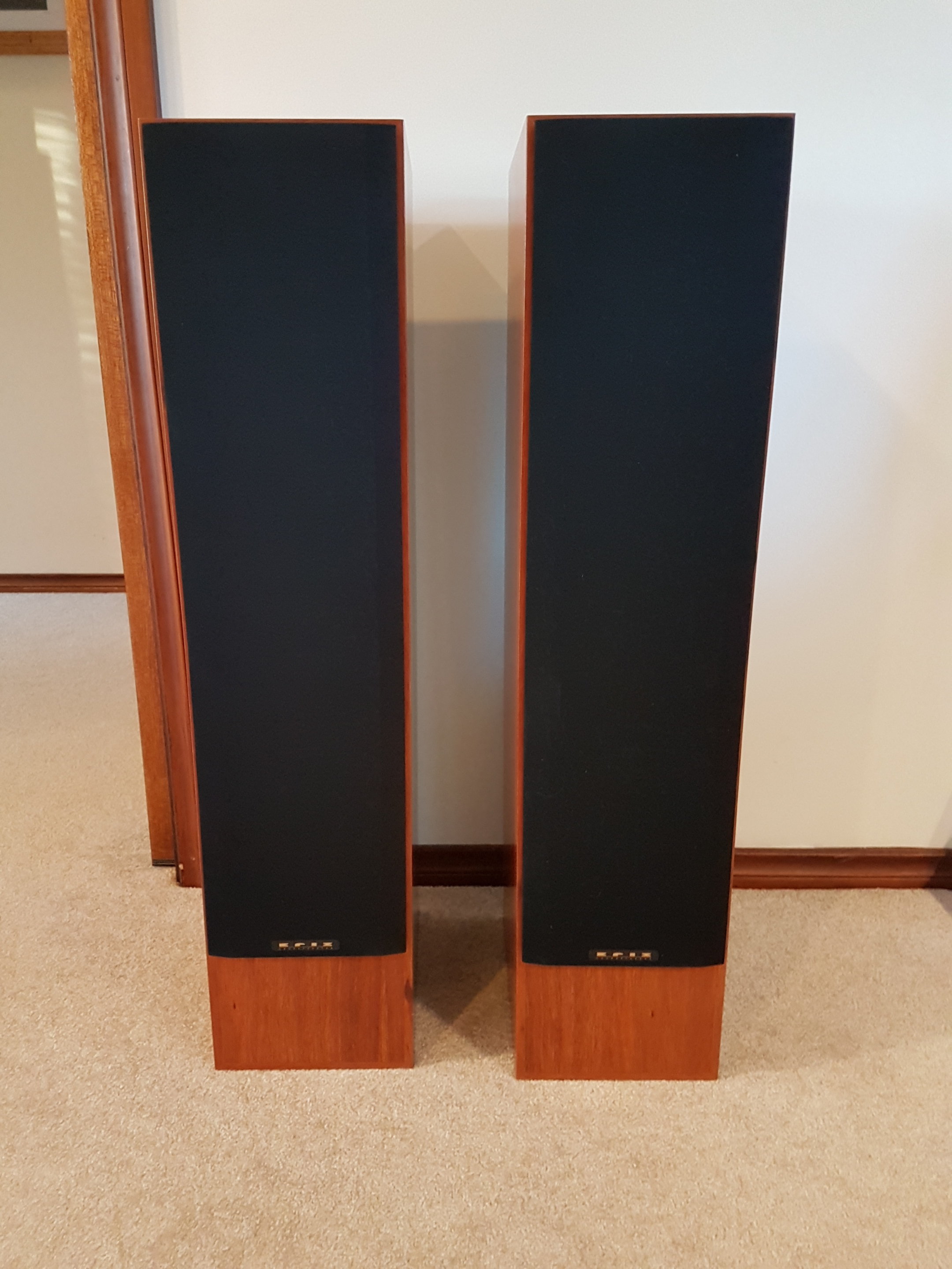 SOLD: FS: Krix Lyrix Gold - Jarrah Veneer - Stereo, Home Cinema ...