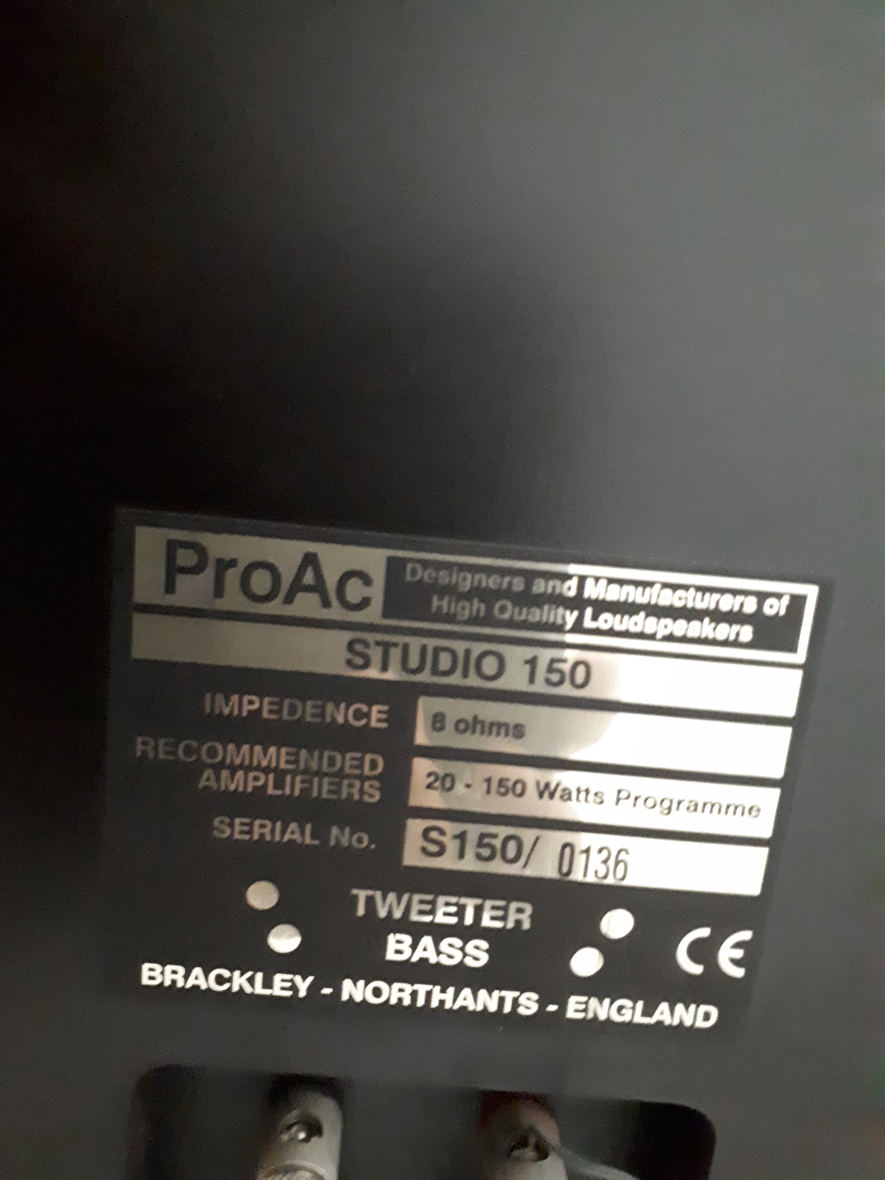FS.. PROAC S150 - Stereo, Home Cinema, Headphones Components - StereoNET